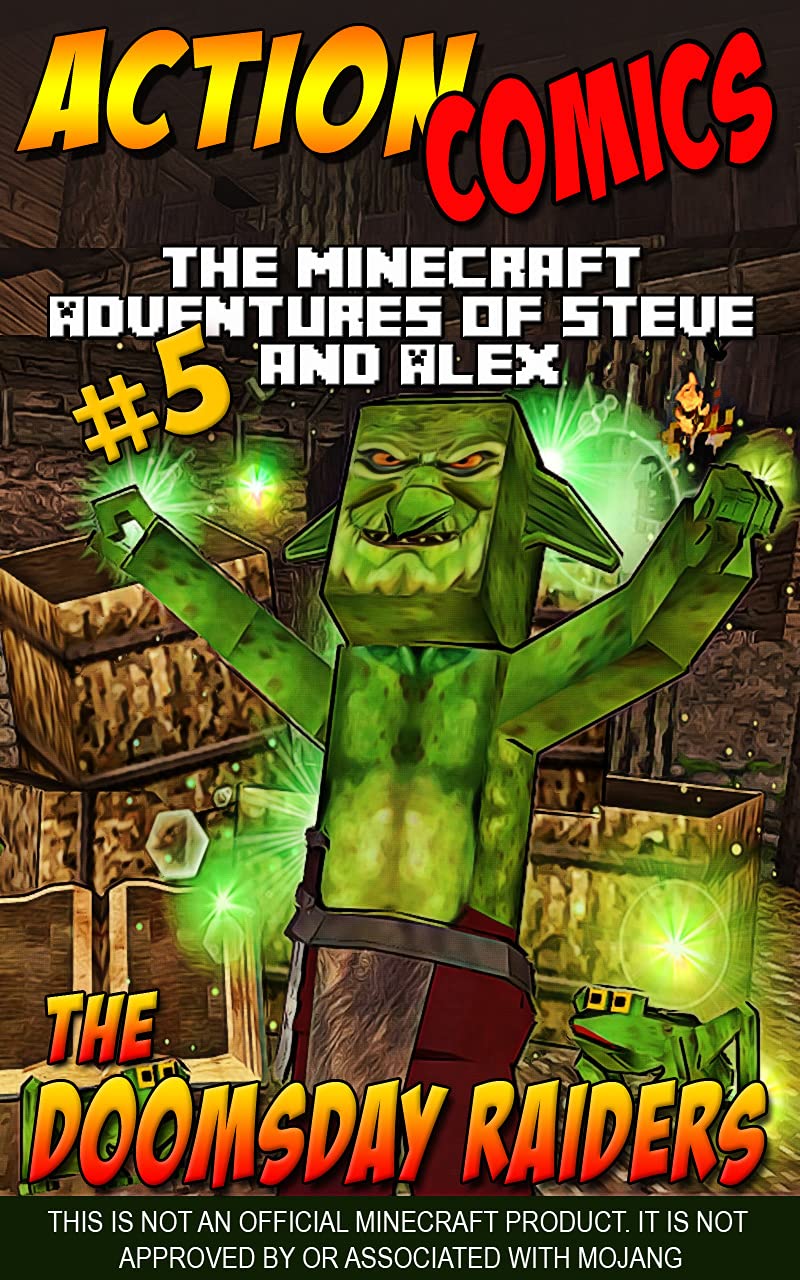 Action Comics: The Minecraft Adventures of Steve and Alex: The Doomsday ...