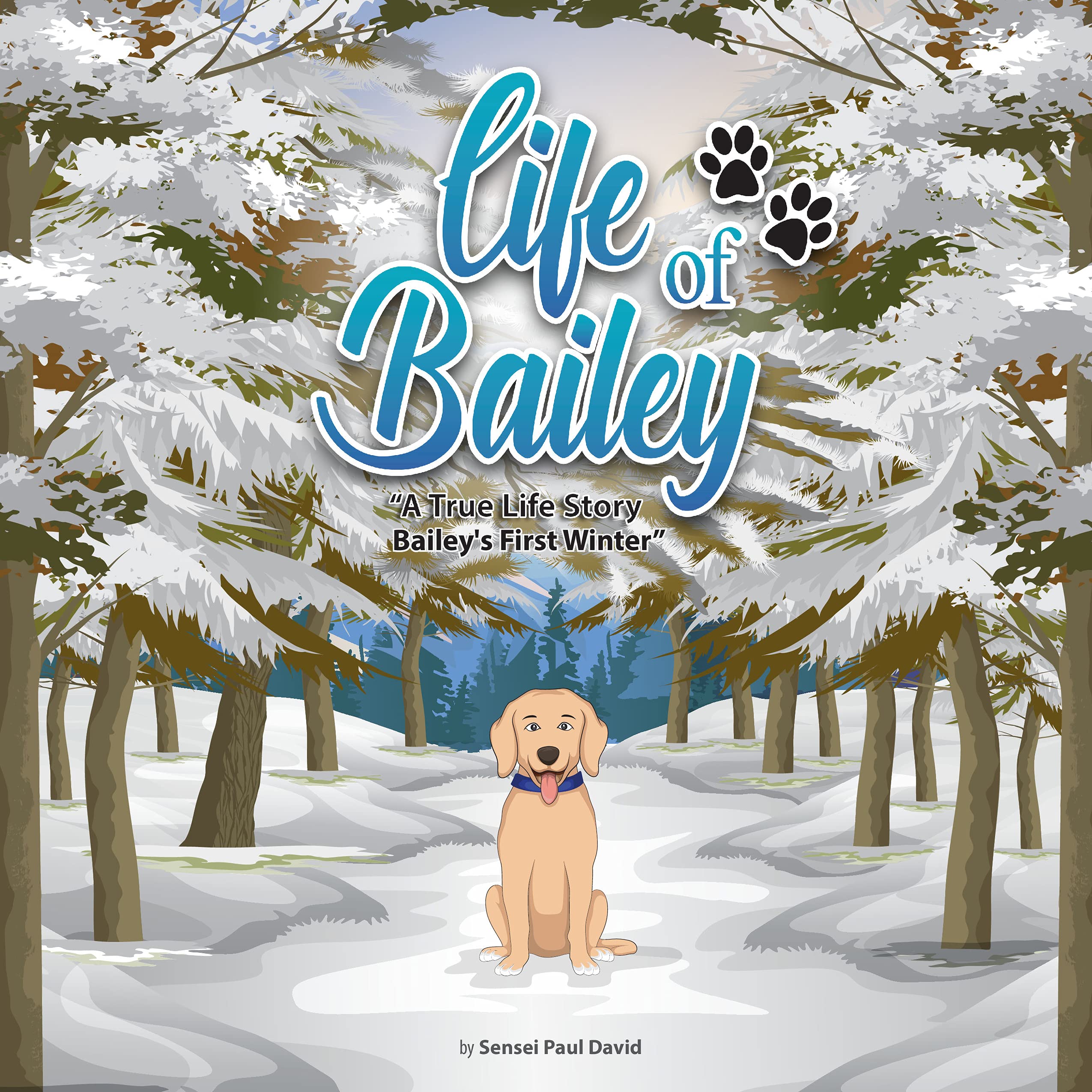 Life of Bailey: A True-Life Story: BAILEY'S FIRST WINTER by Paul David ...