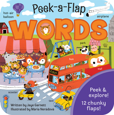 Peek-a-Flap Words Lift-a-Flap Board Book for Curious Minds and Little ...