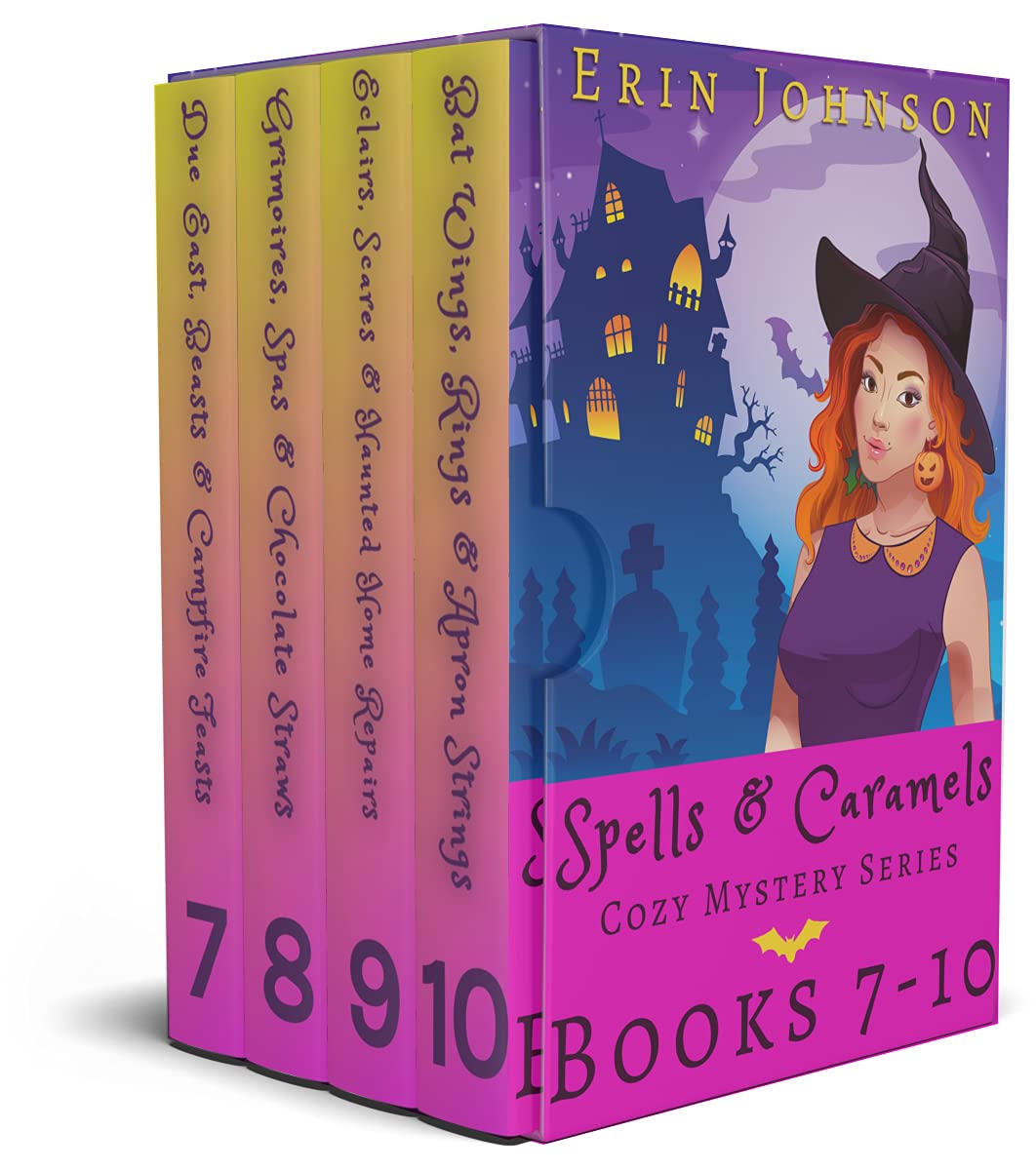 Spells & Caramels Boxset of Books 7-10: Cozy Witch Mysteries by Erin Johnson | Goodreads