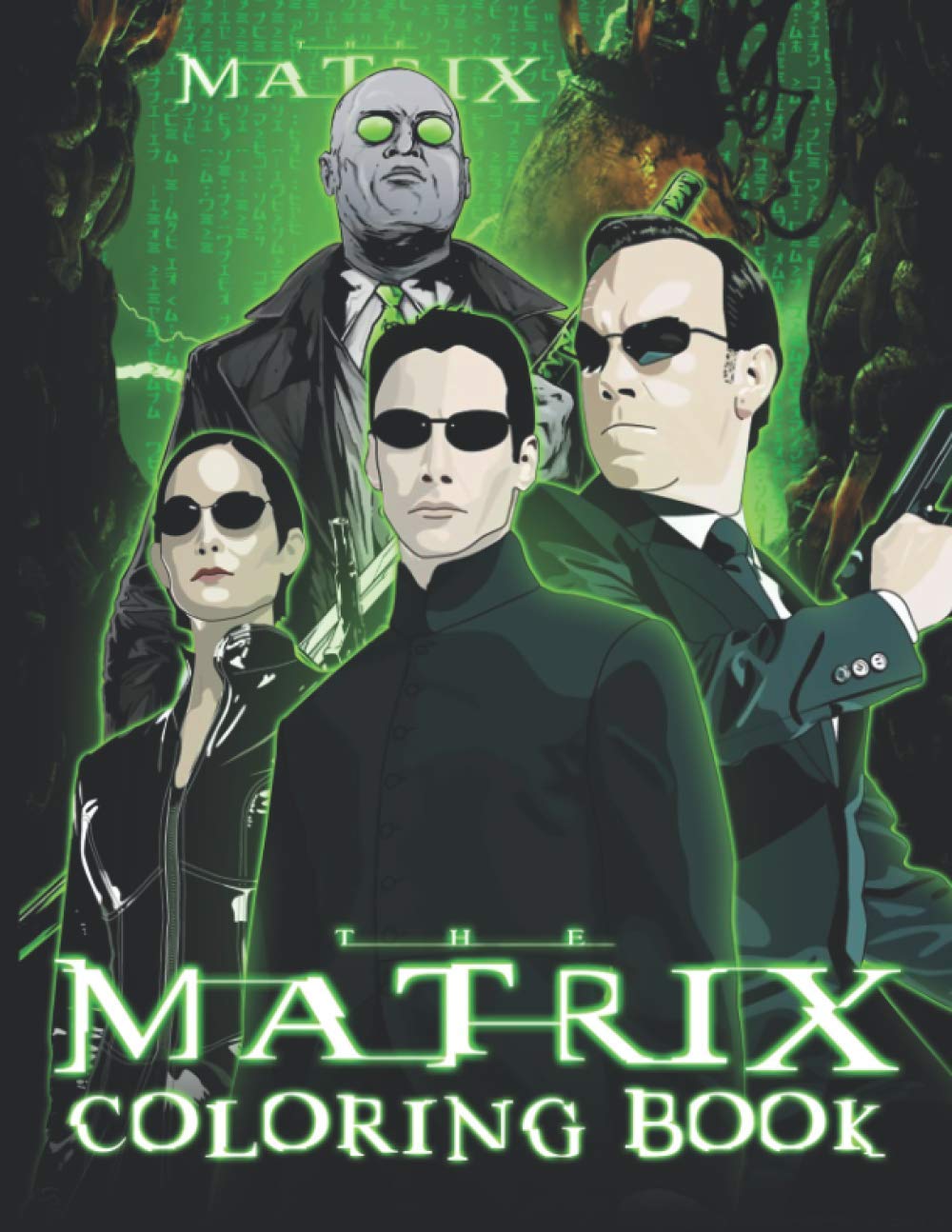The Matrix Coloring Book: Adult Coloring Books For Men And Women by ...