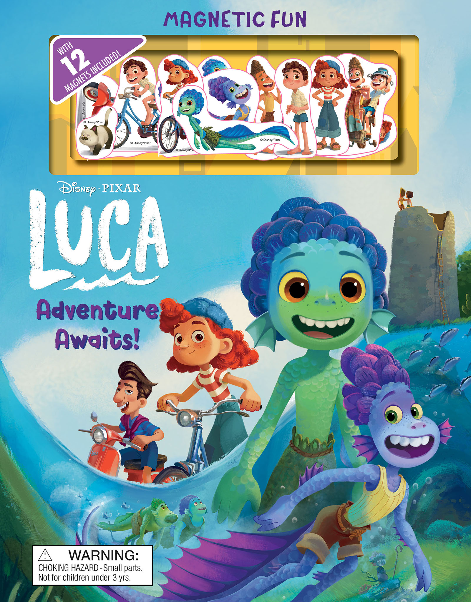 Disney Pixar: Luca: Adventure Awaits! by Grace Baranowski | Goodreads