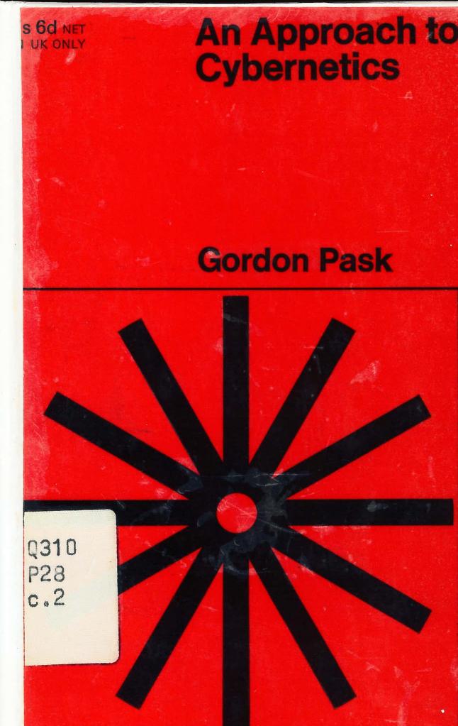 An Approach to Cybernetics by Gordon Pask | Goodreads