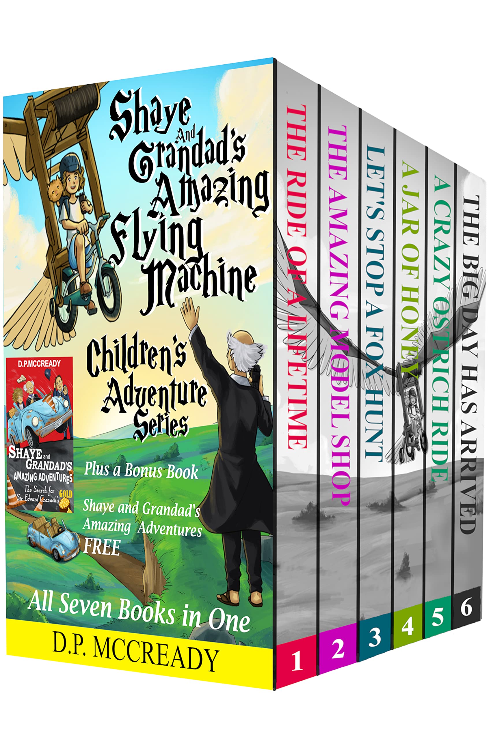 Shaye and Grandad's Amazing Flying Machine Series by D.P. McCready ...
