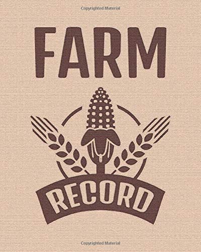 Farm Record: Farming Income, Profit & Expenses Record / Raising Cows ...