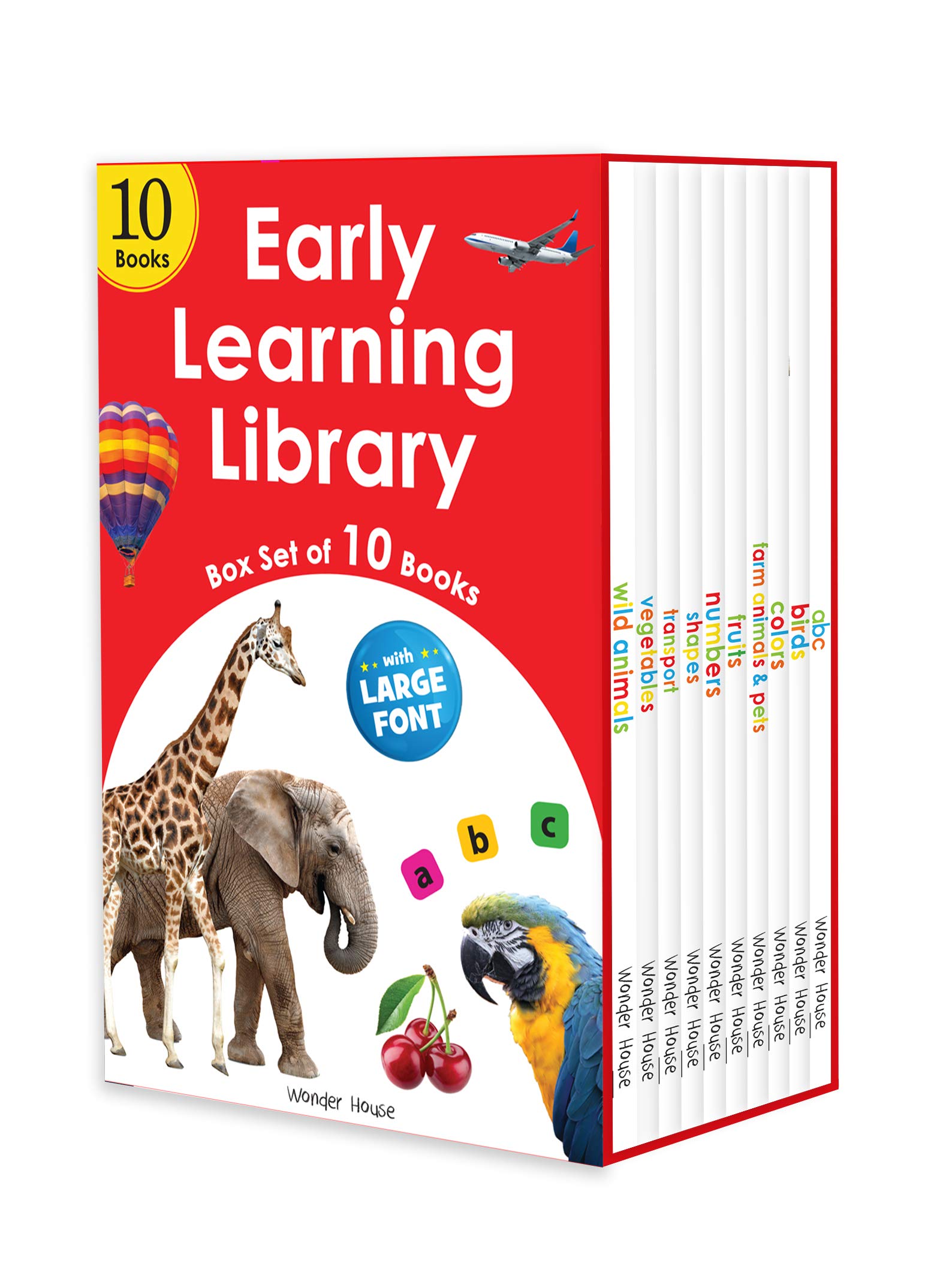 Early Learning Library: Box Set of 10 Books by Wonder House Books ...