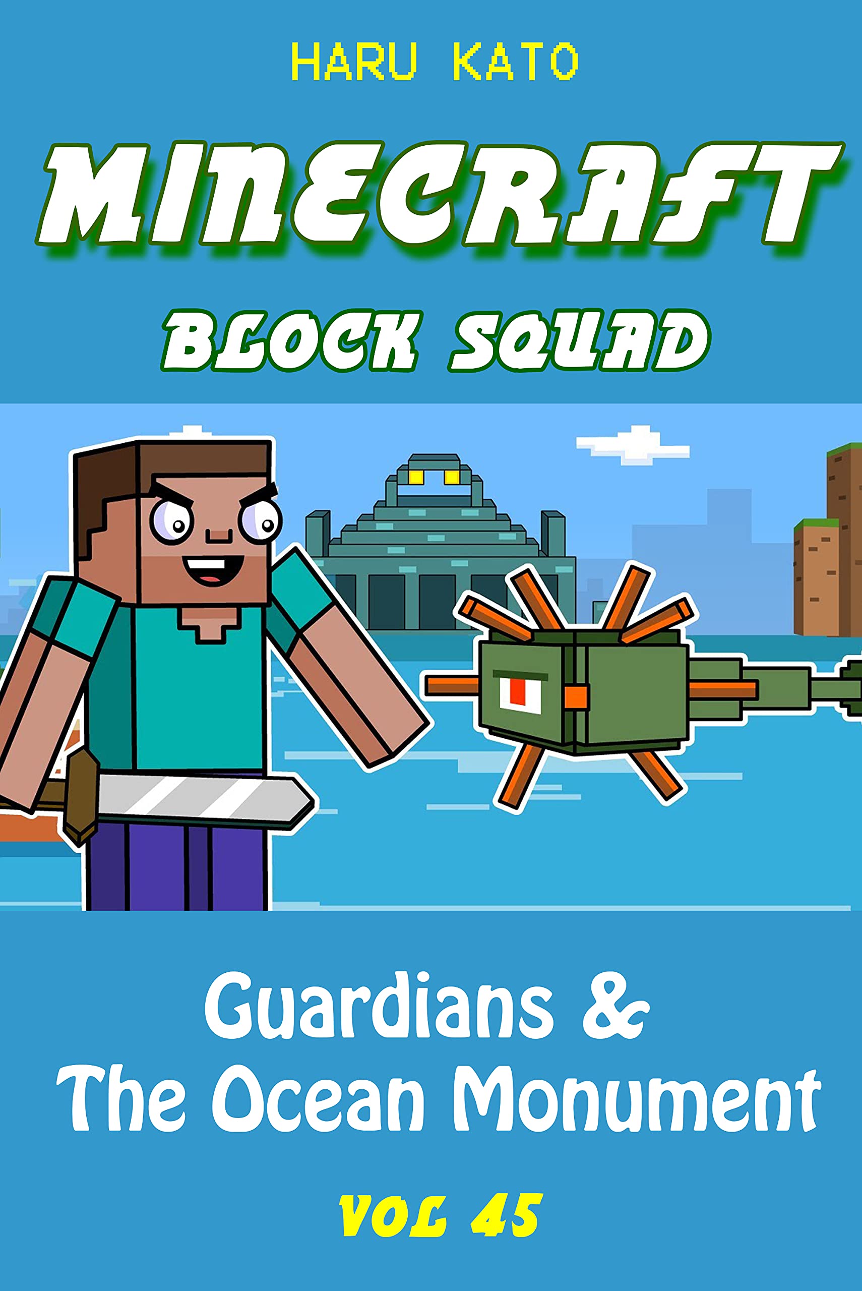 Guardians & The Ocean Monument | Block Squad: Minecraft Story Comics ...