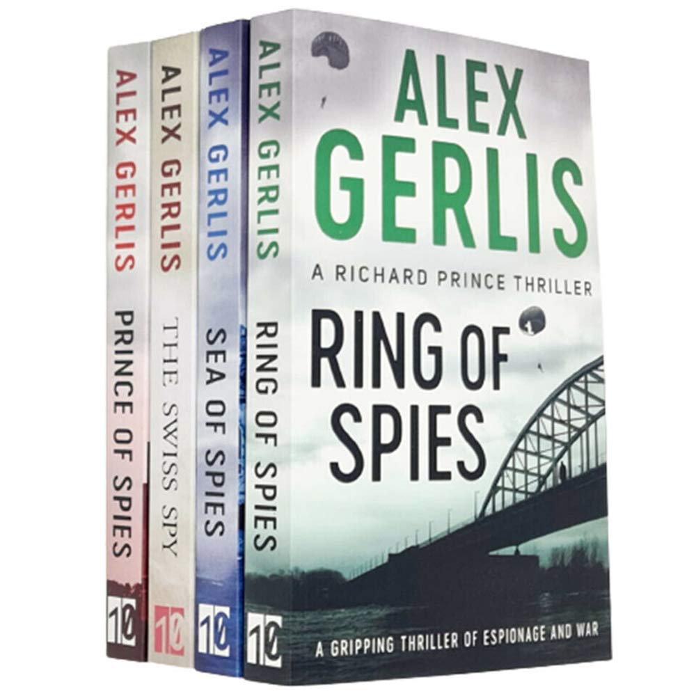 The Richard Prince Thrillers & Spy Masters Series 4 Books Collection ...