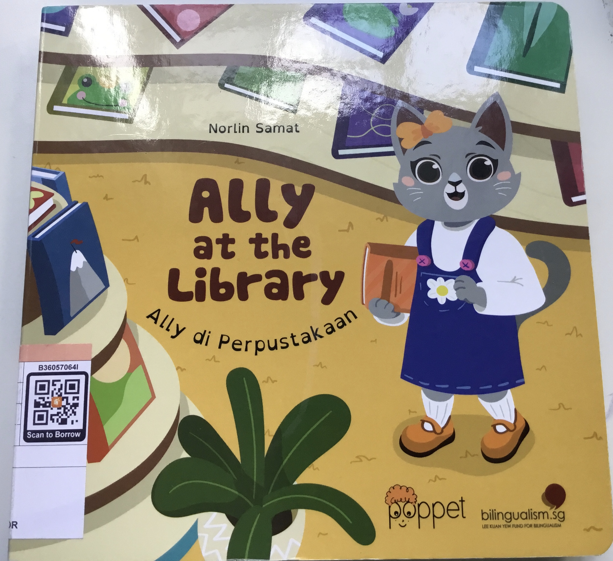 Ally at the library by Norlin Samat | Goodreads