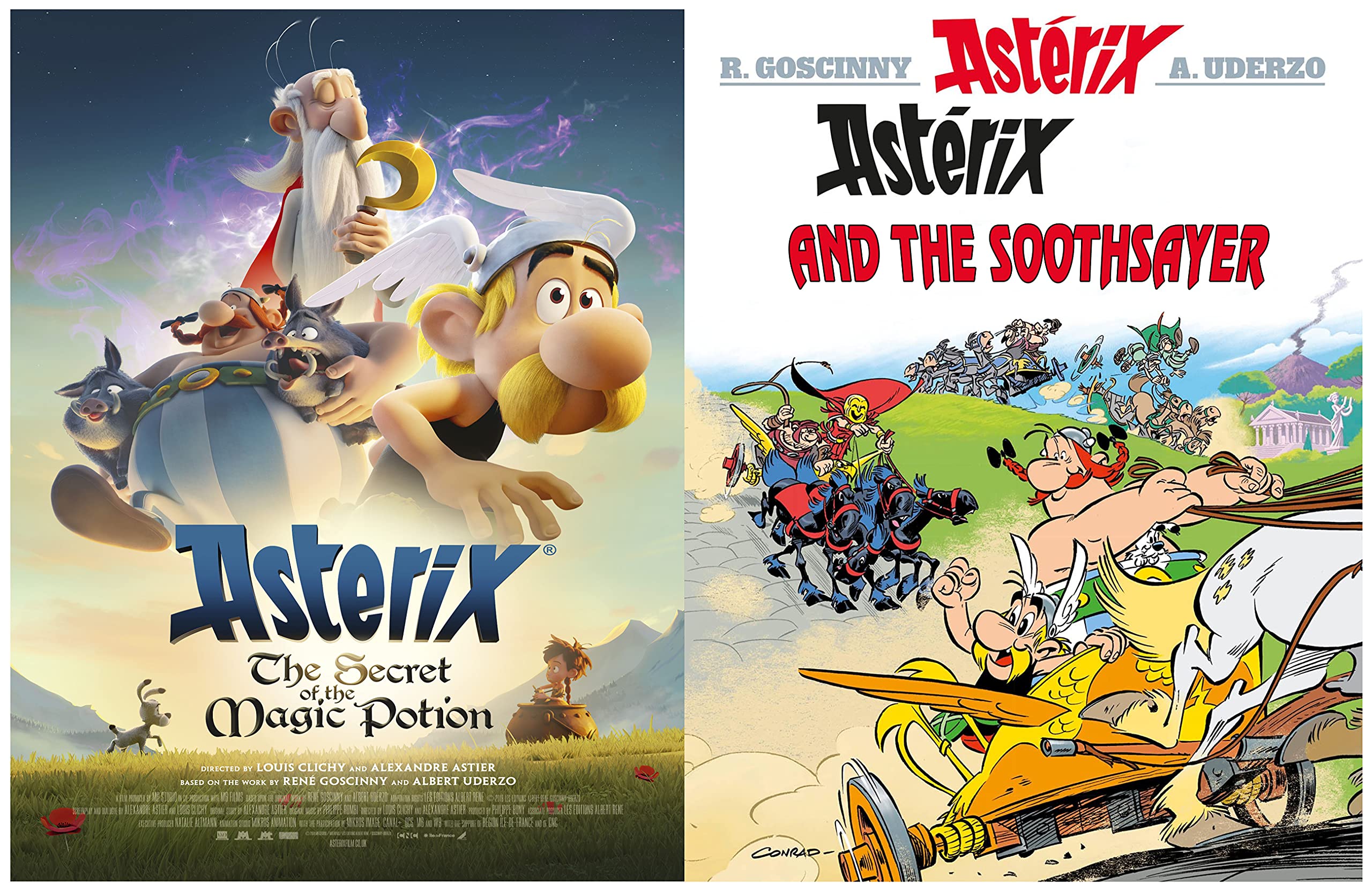 Asterix Full Series : Issue 19-ASTERIX AND THE SOOTHSAYER by Aziz ...