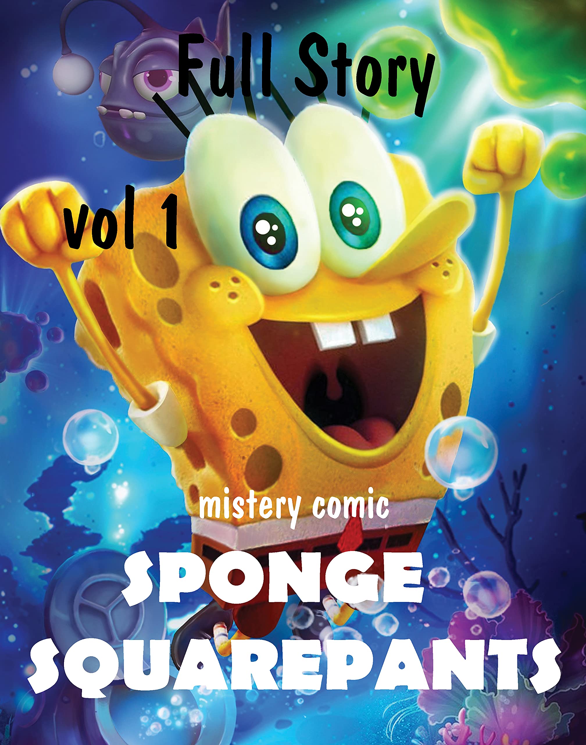 Mystery comics SpongeBob SquarePants Full Story: Full Story SpongeBob ...