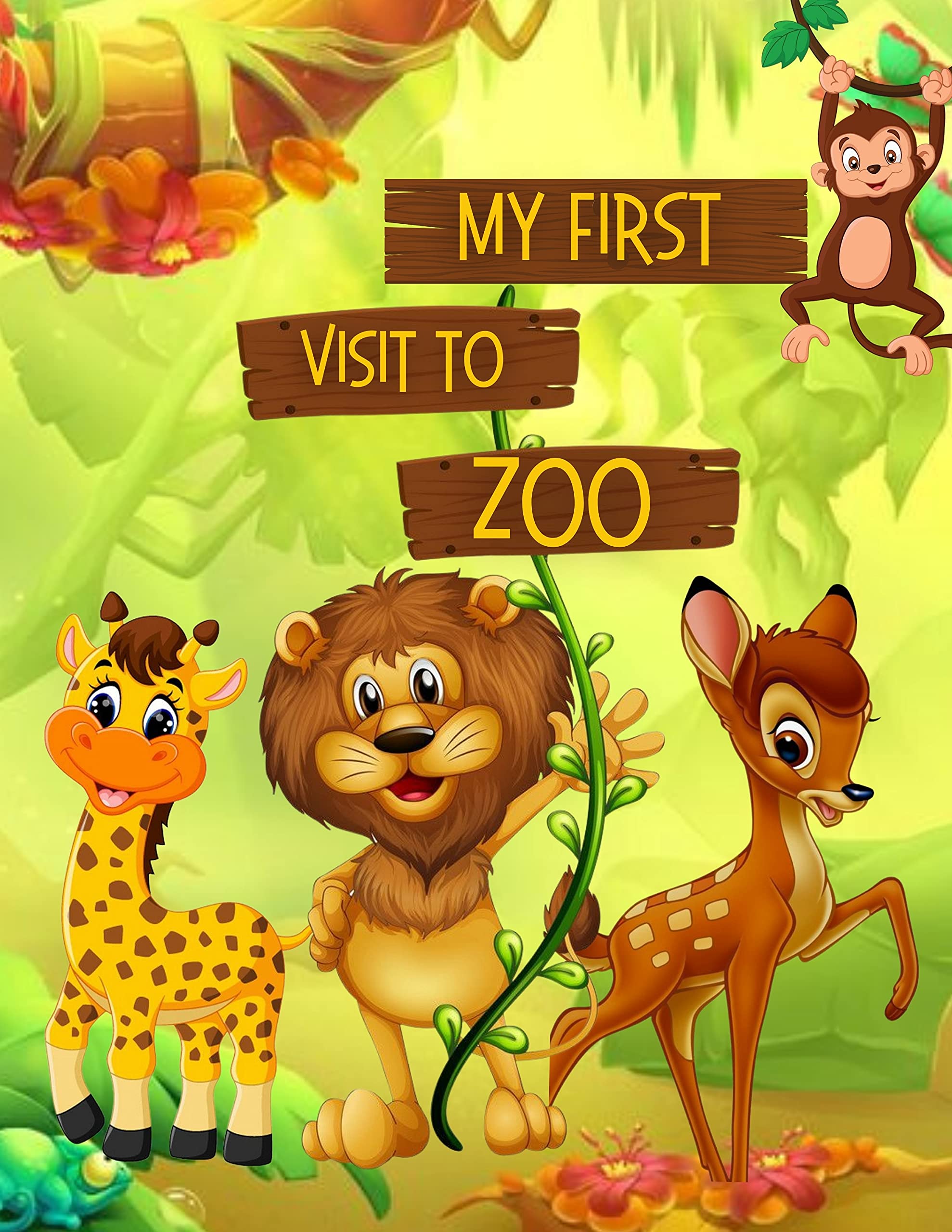 My First Visit To Zoo: A Fun Guessing Picture Book for boys and girls ...