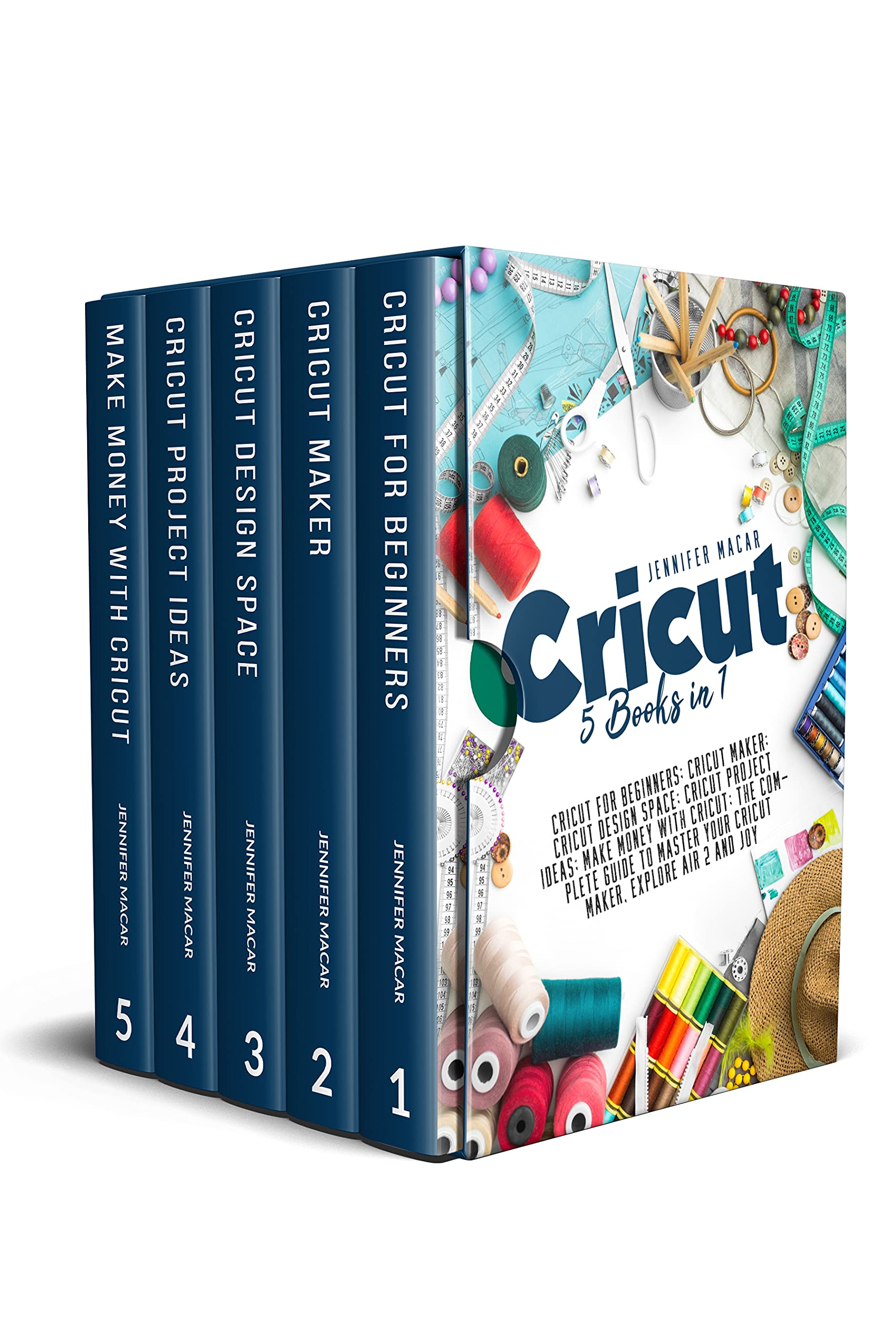Cricut: 5 Books in 1: Cricut for Beginners; Cricut Maker; Cricut Design ...