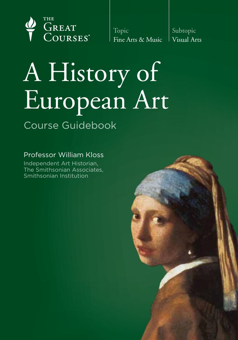 A History of European Art by William Kloss | Goodreads