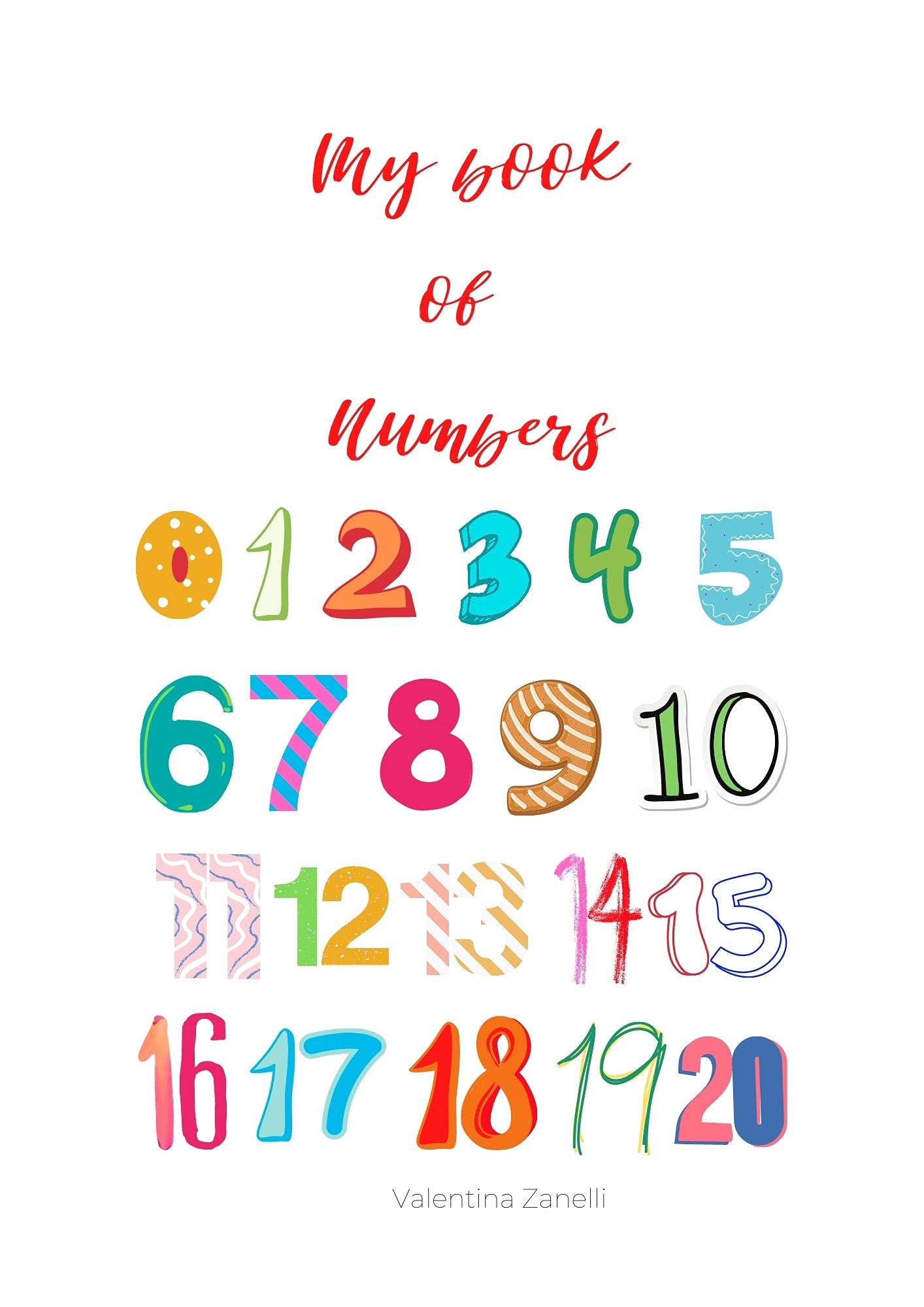 My Number Book: Learn to count and write from 0 to 20 by Valentina ...