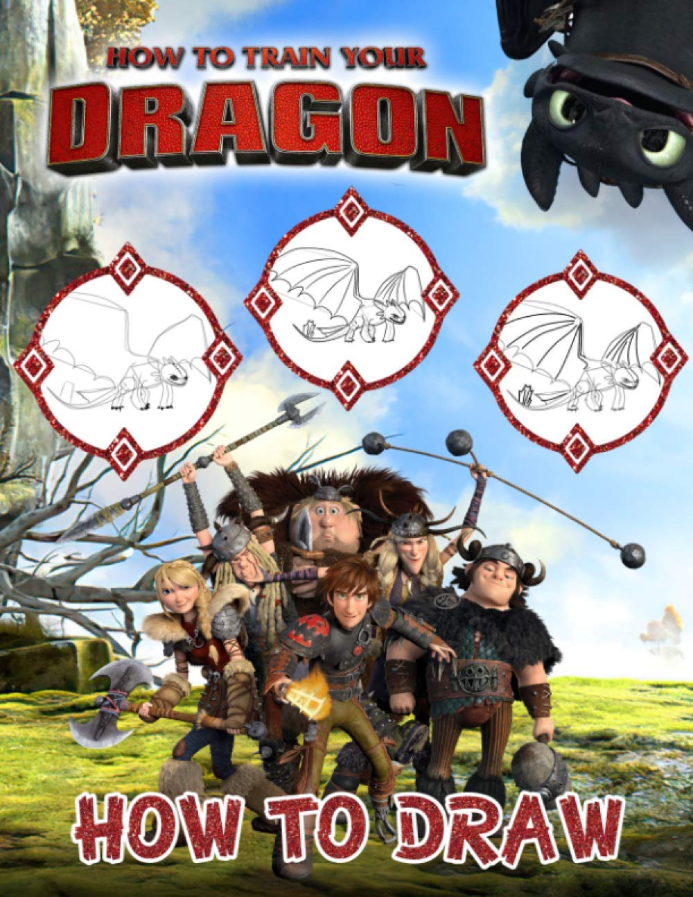 How To Draw How To Train Your Dragon: An Awesome Coloring Book With ...