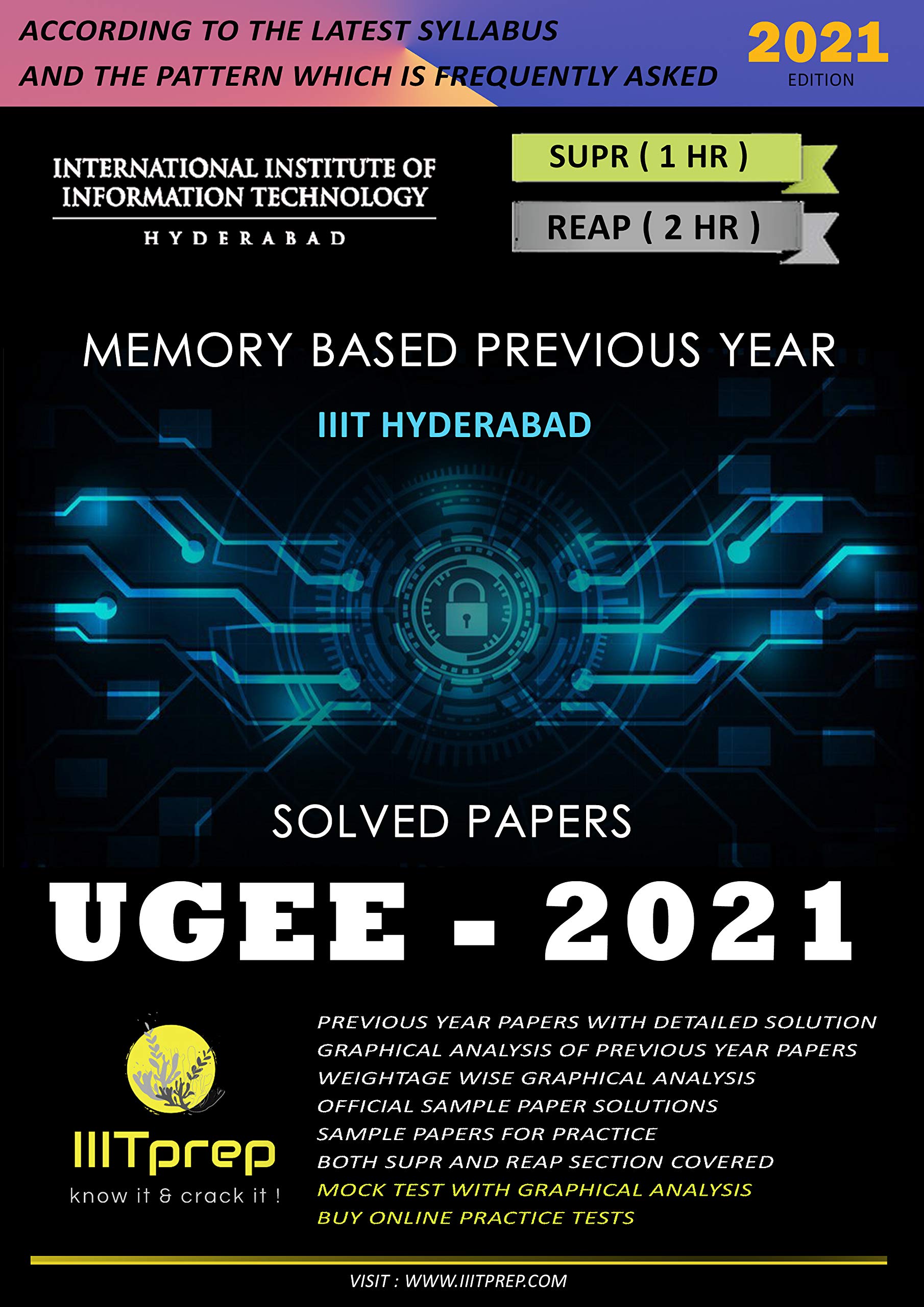 Memory Based Previous Year IIIT HYDERABAD Solved Papers UGEE - 2021 ...