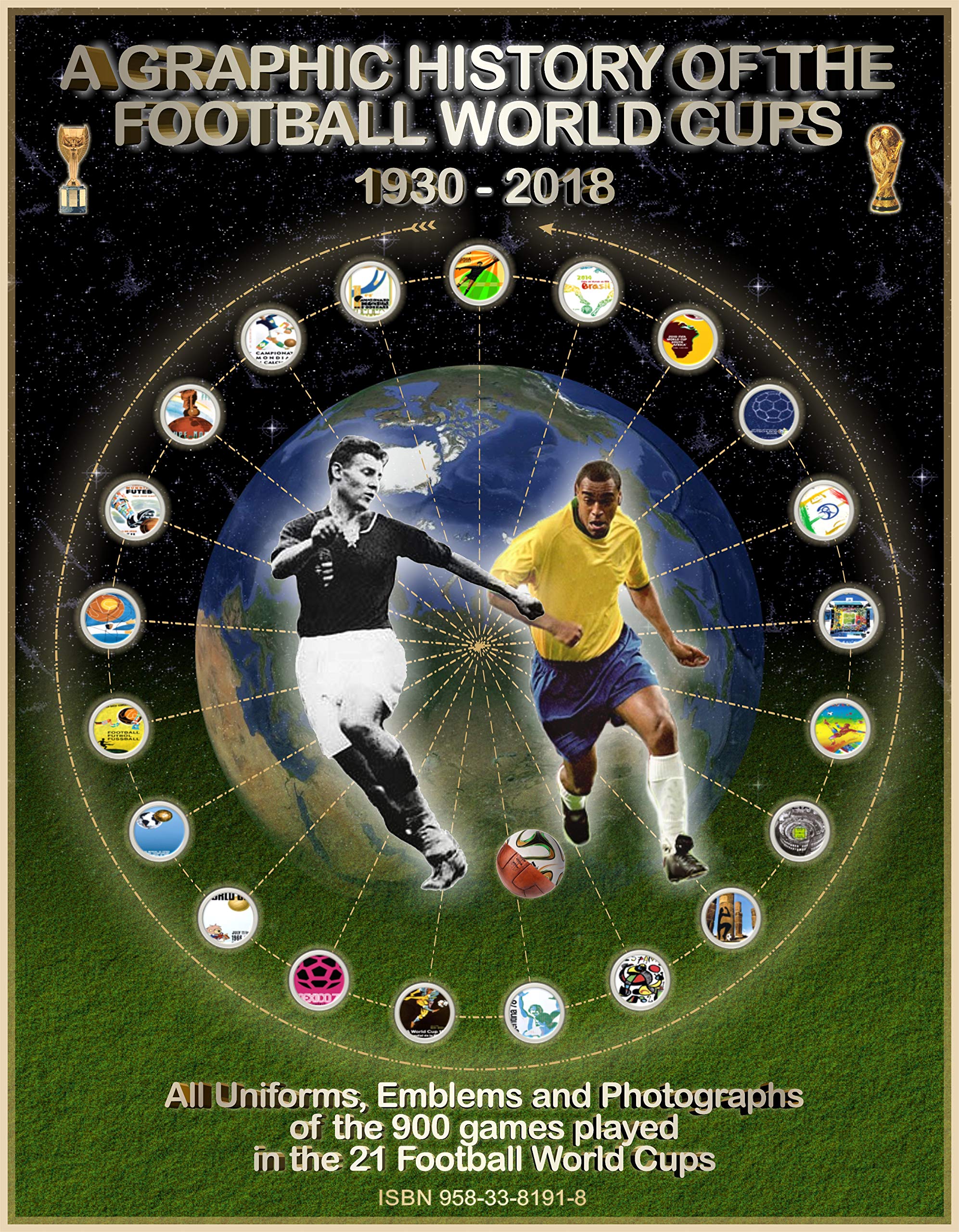 A Graphic History of the Football World Cups 1930-2018: All Uniforms ...