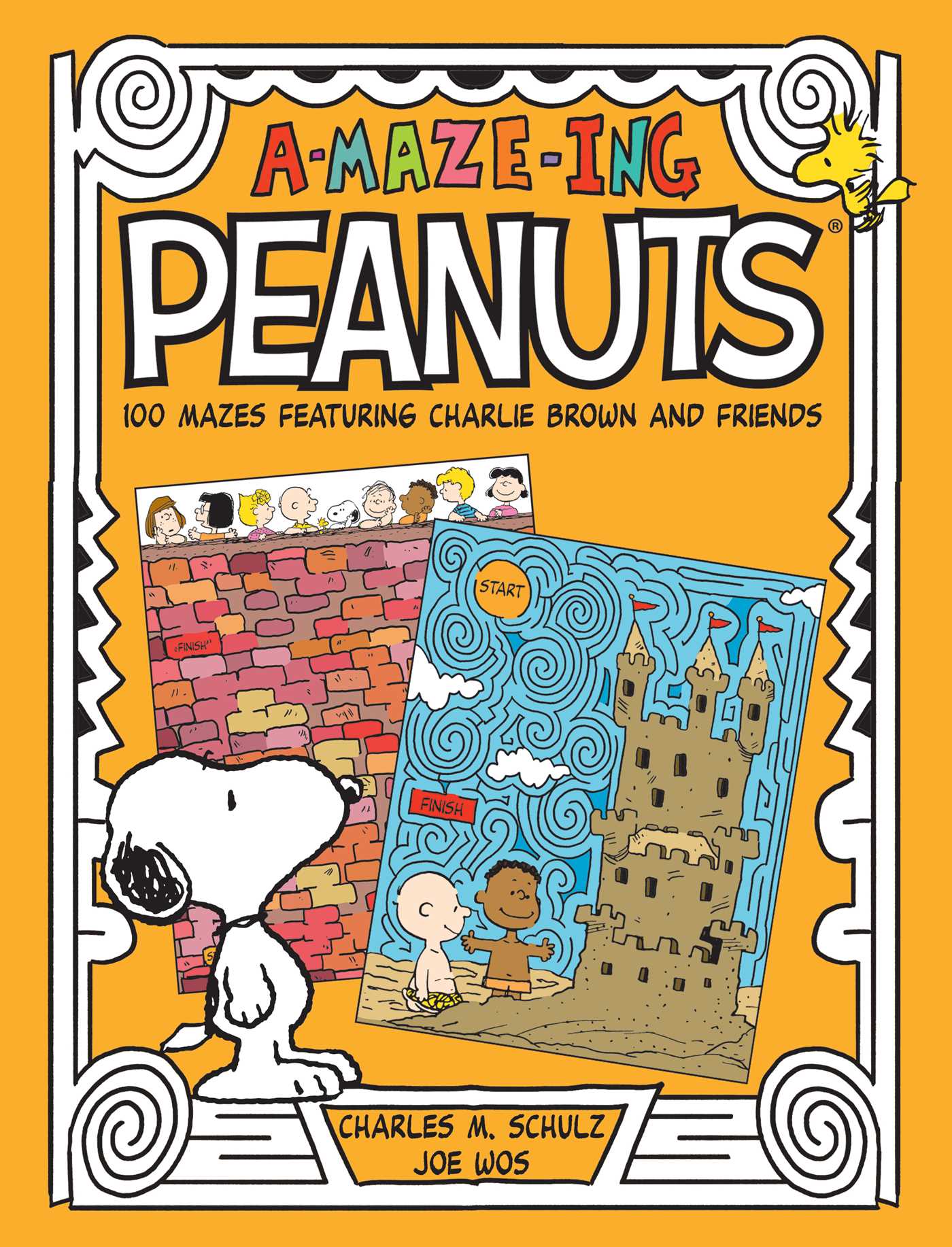 A-Maze-Ing Peanuts: 100 Mazes Featuring Charlie Brown and Friends by ...