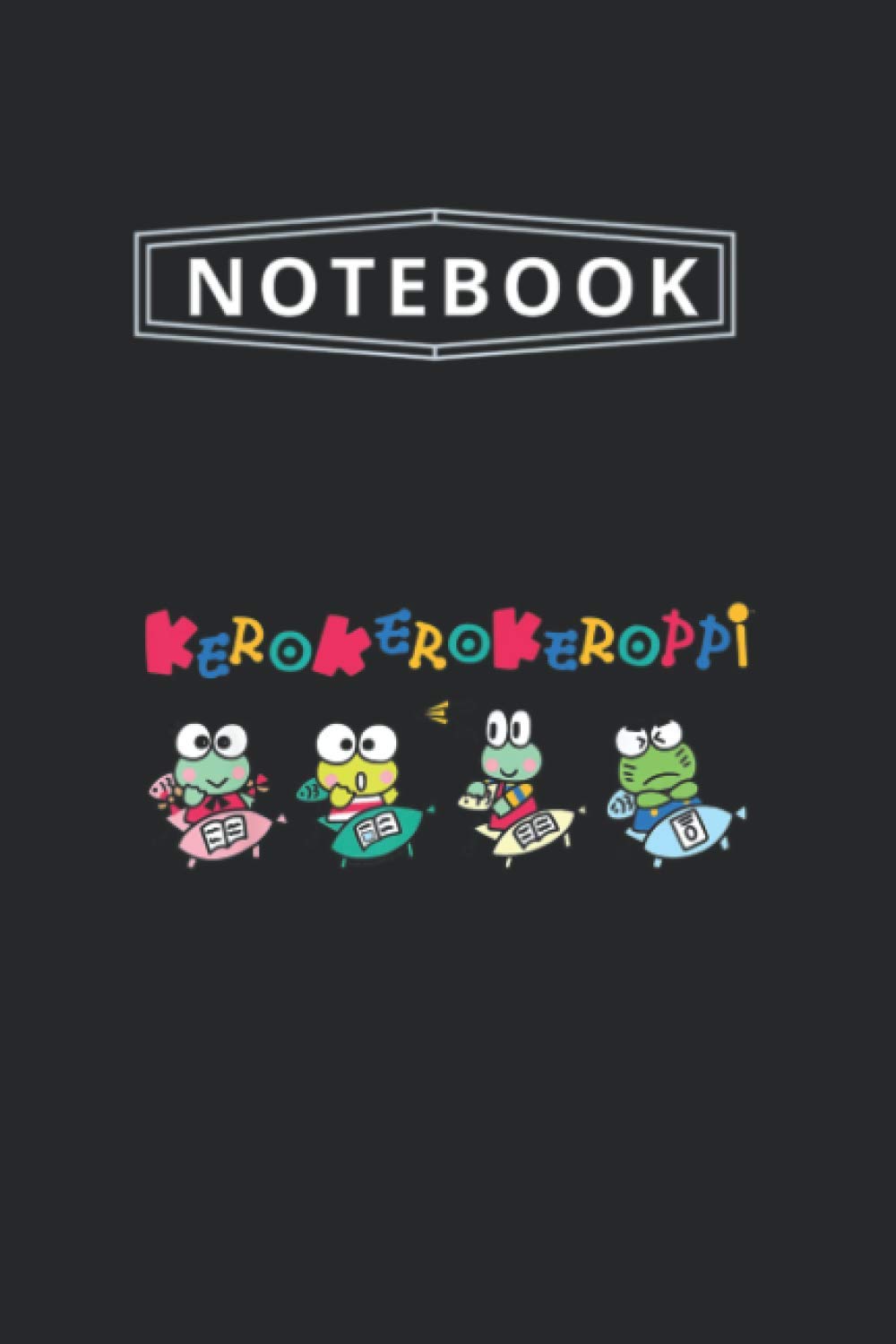 Notebook: Keroppi School Notebook Medium Size 6'' x 9'' with 115 Pages ...