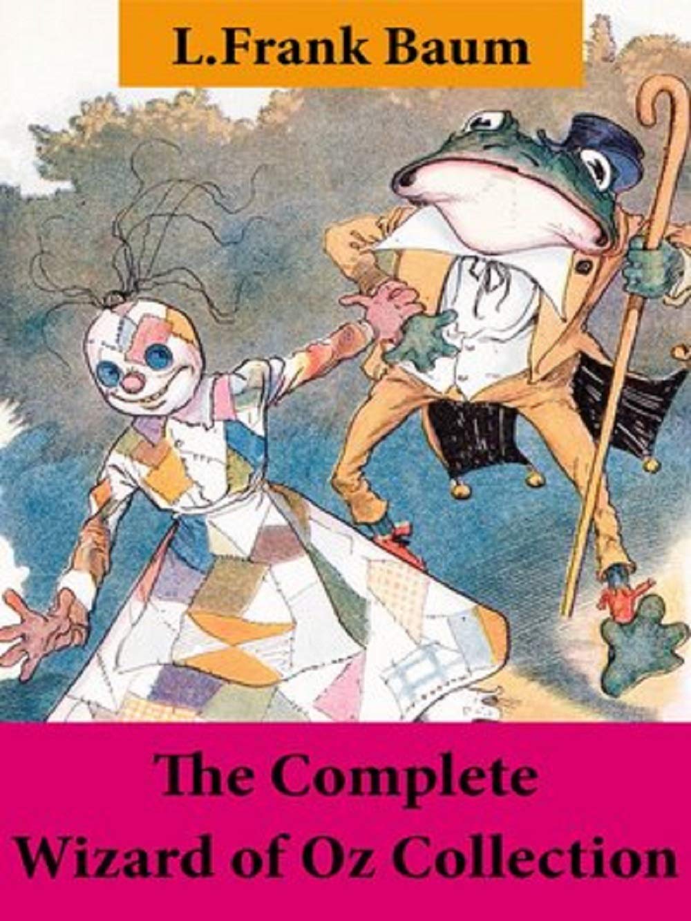 The Complete Wizard of Oz Collection: All Oz Novels by L. Frank Baum by ...