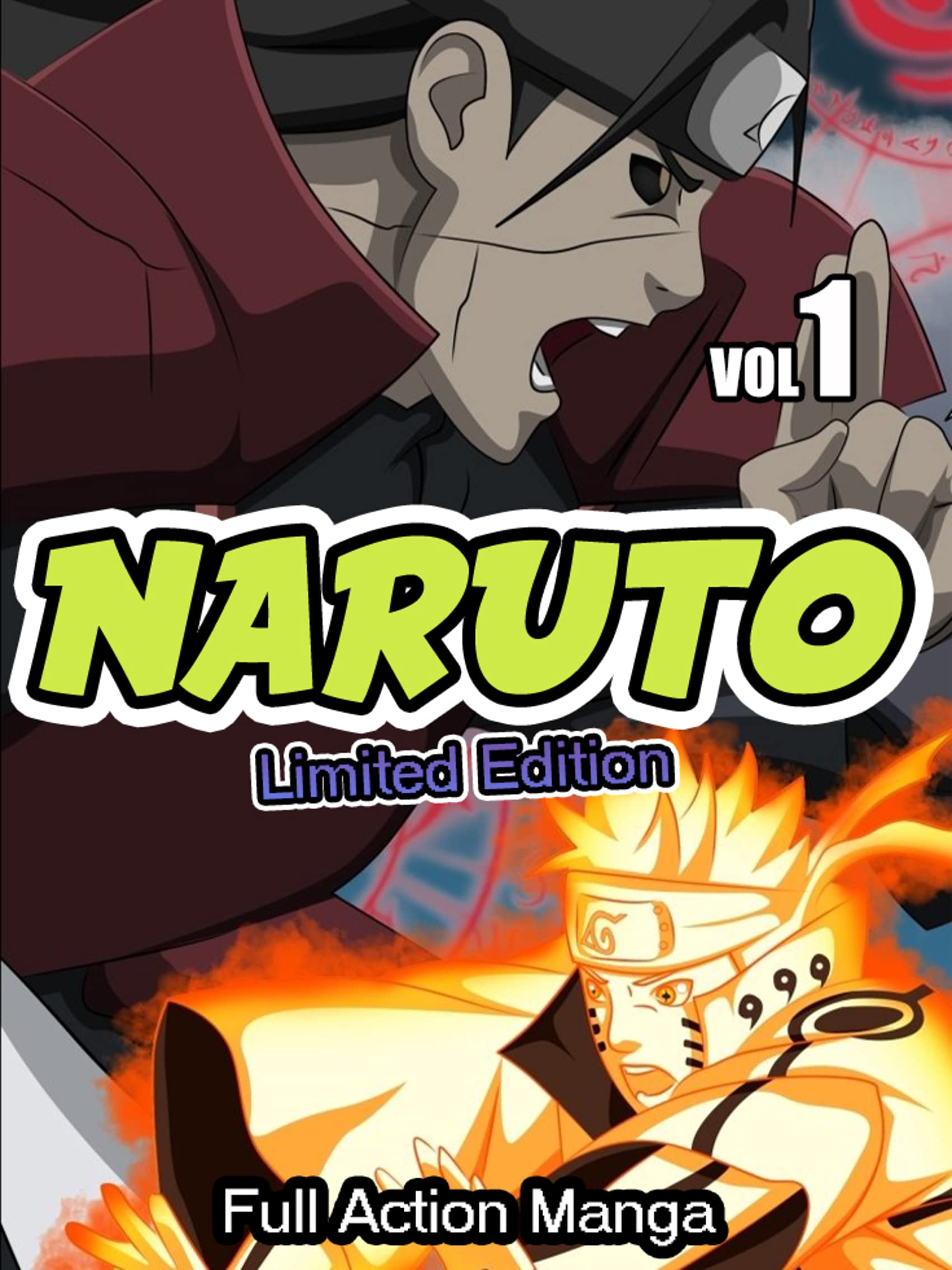 Full Action Manga Naruto Complete Series: Limited Edition Naruto Vol 1 ...