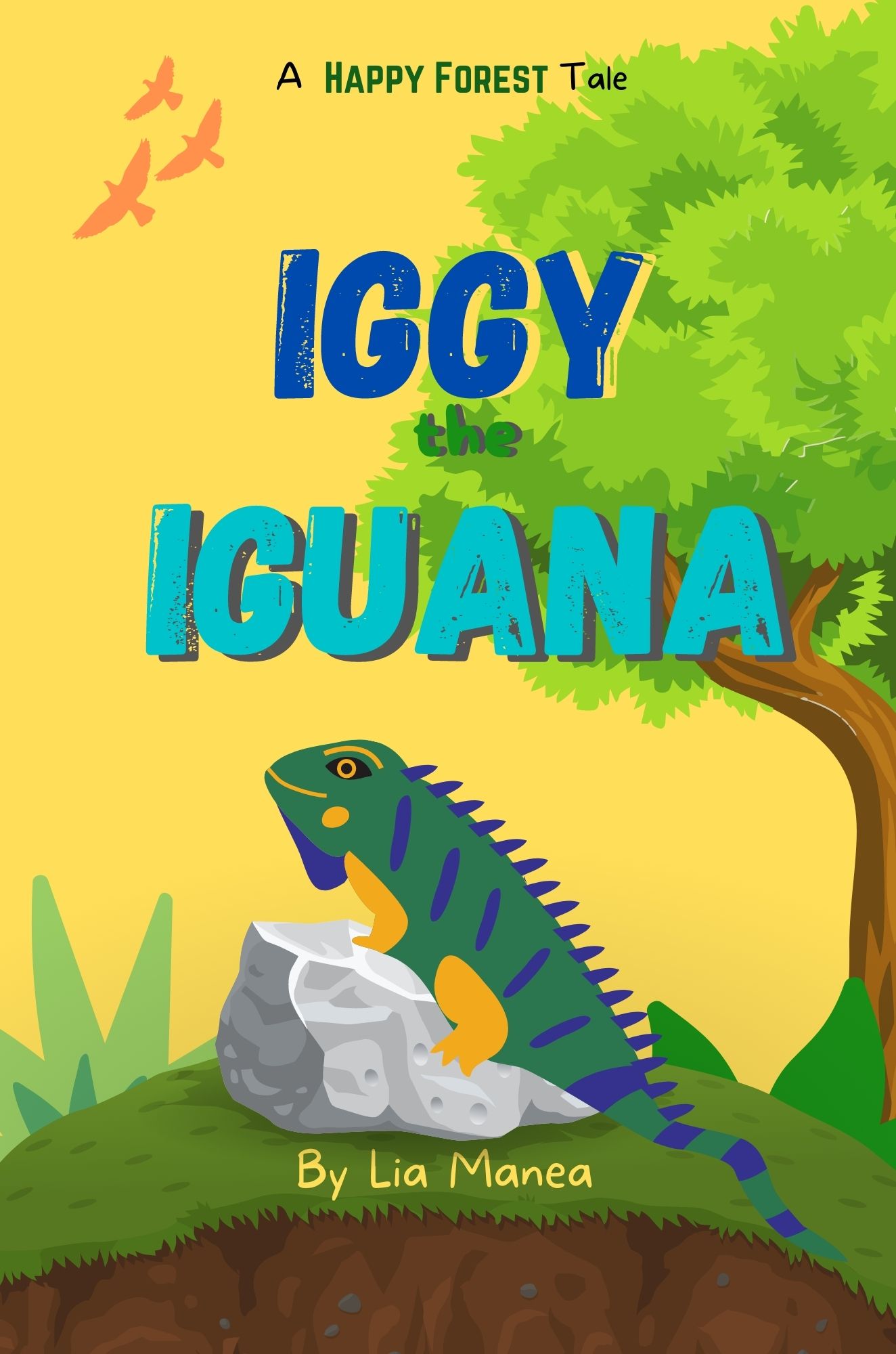 Iggy the Iguana - The first day of school: A story about awareness and ...
