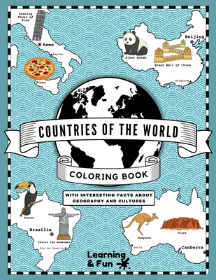 Countries Of The World Coloring Pages
