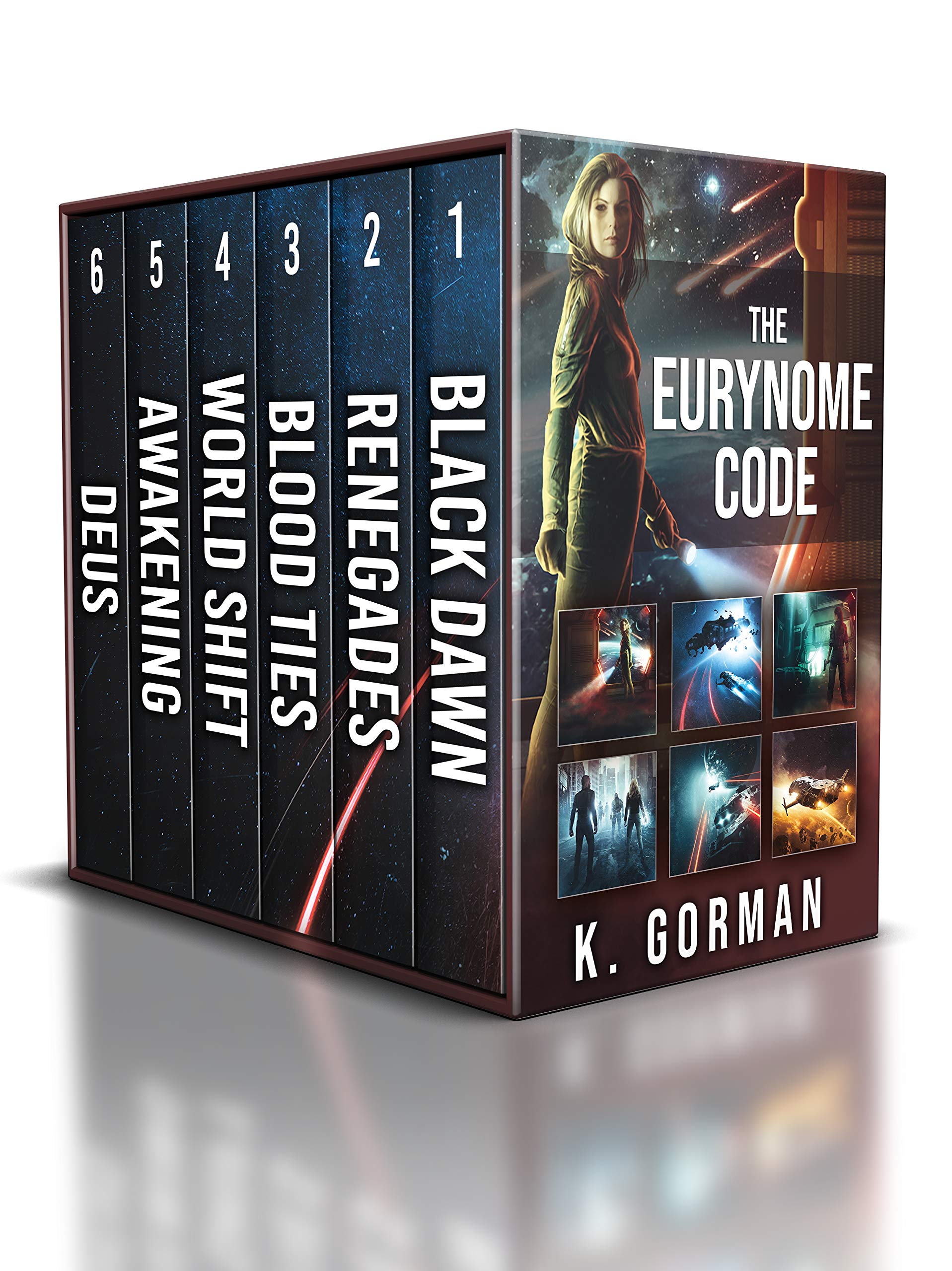 The Eurynome Code: The Complete Series: A Space Opera Box Set by K ...