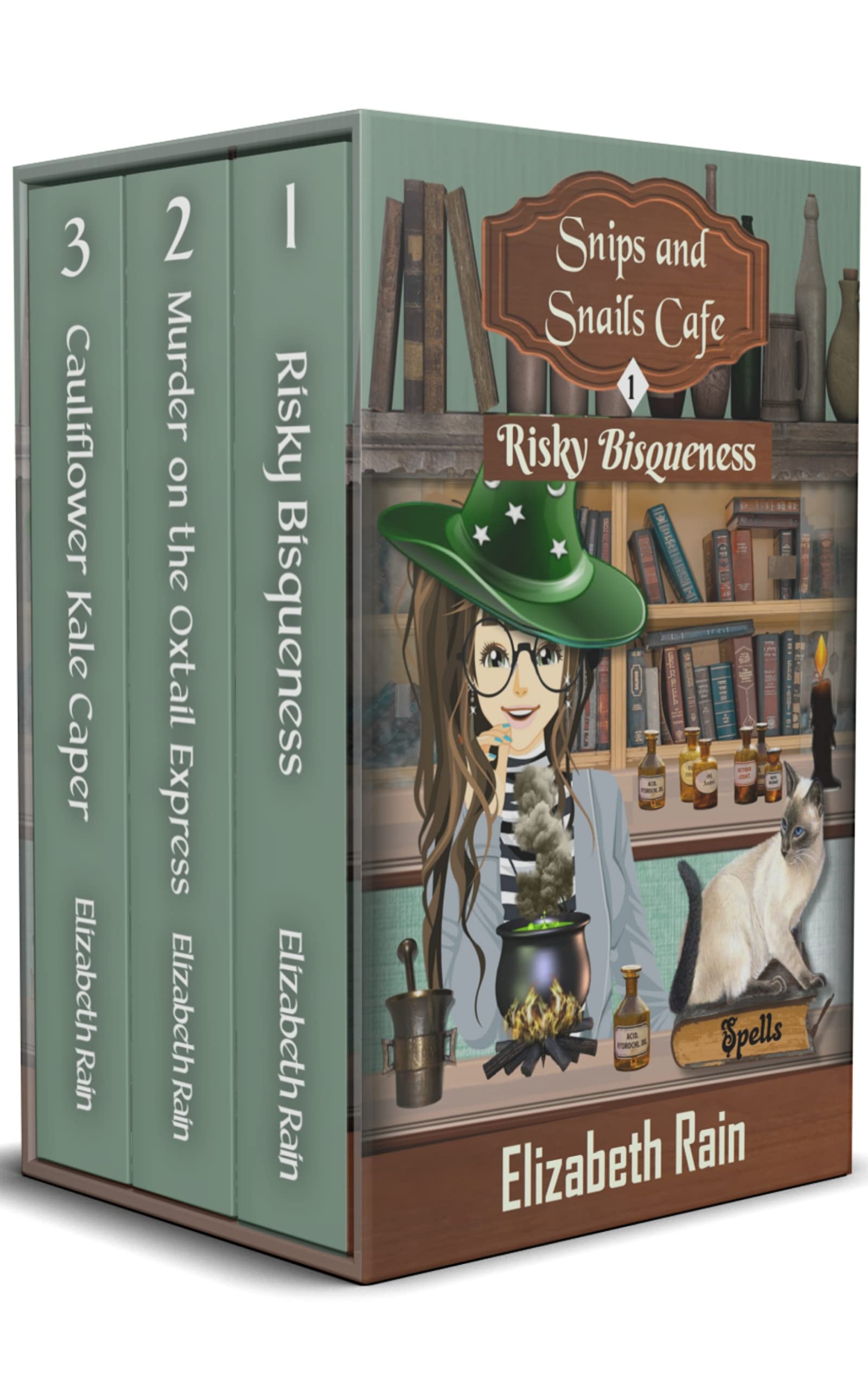 Snips and Snails Cafe #1-3 by Elizabeth Rain | Goodreads