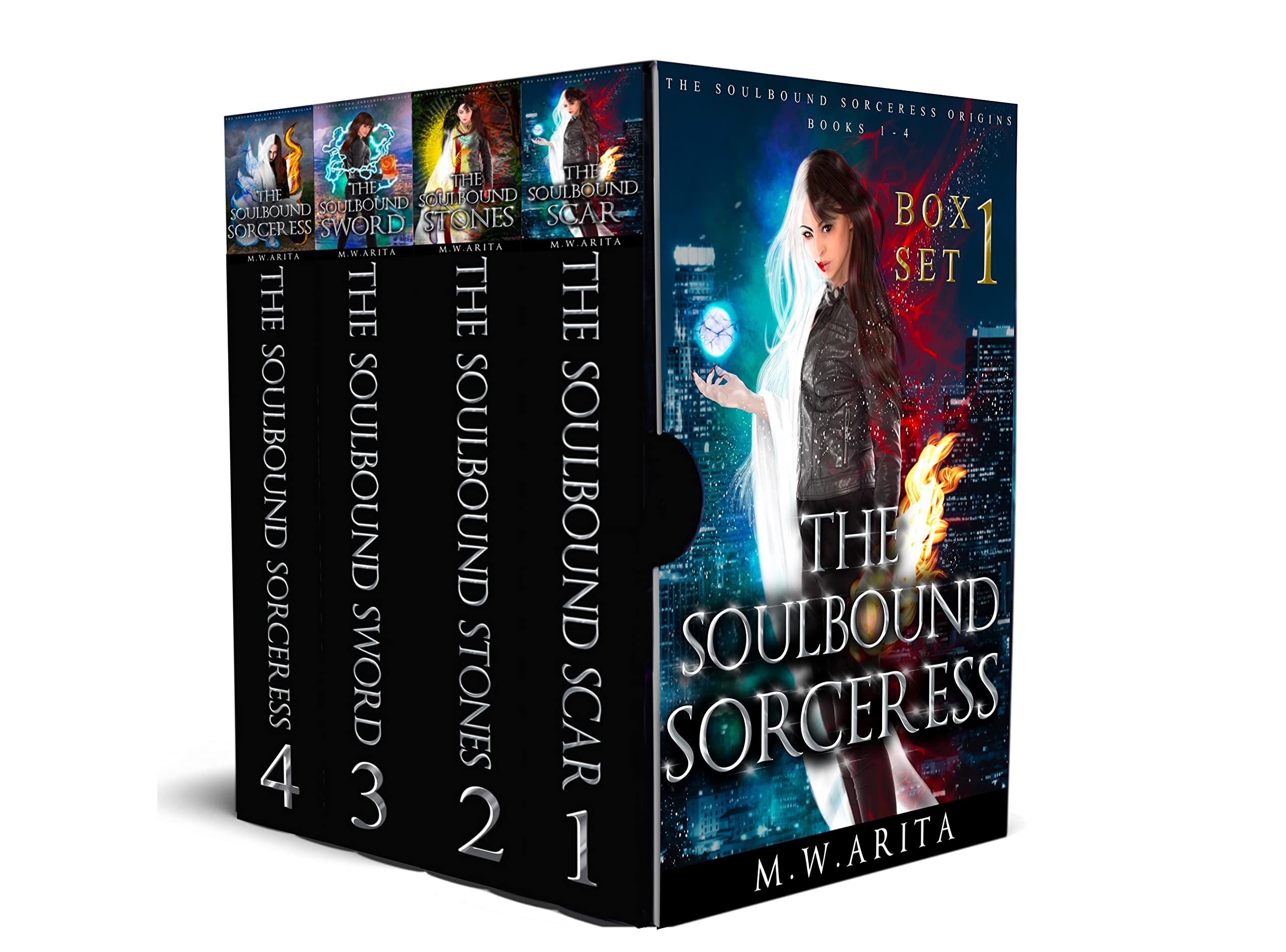 The Soulbound Sorceress Boxed Set One: Books 1-4: A YA Urban Fantasy Boxed Set and Dark Covenant ...