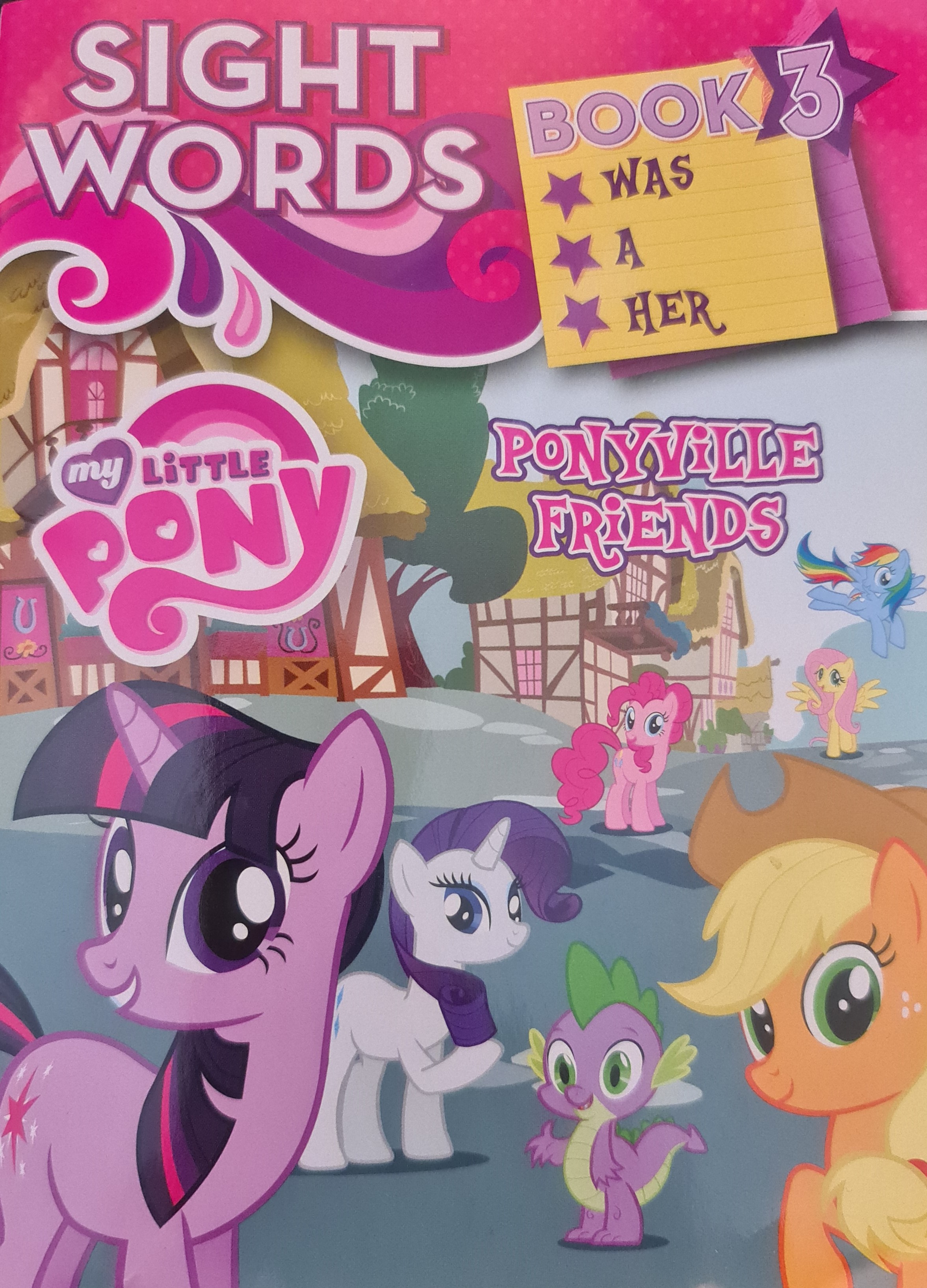 My Little Pony: Ponyville Friends (Sight Words Book 3) by Hasbro ...