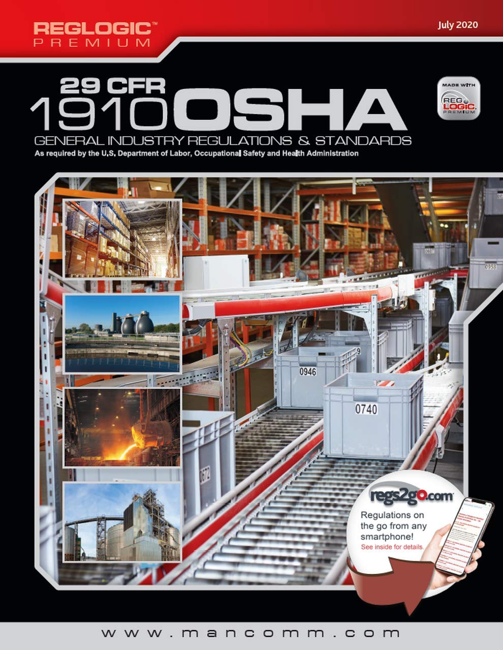 Mancomm's OSHA General Industry CFR 1910 July 2020 Book by Mancomm ...