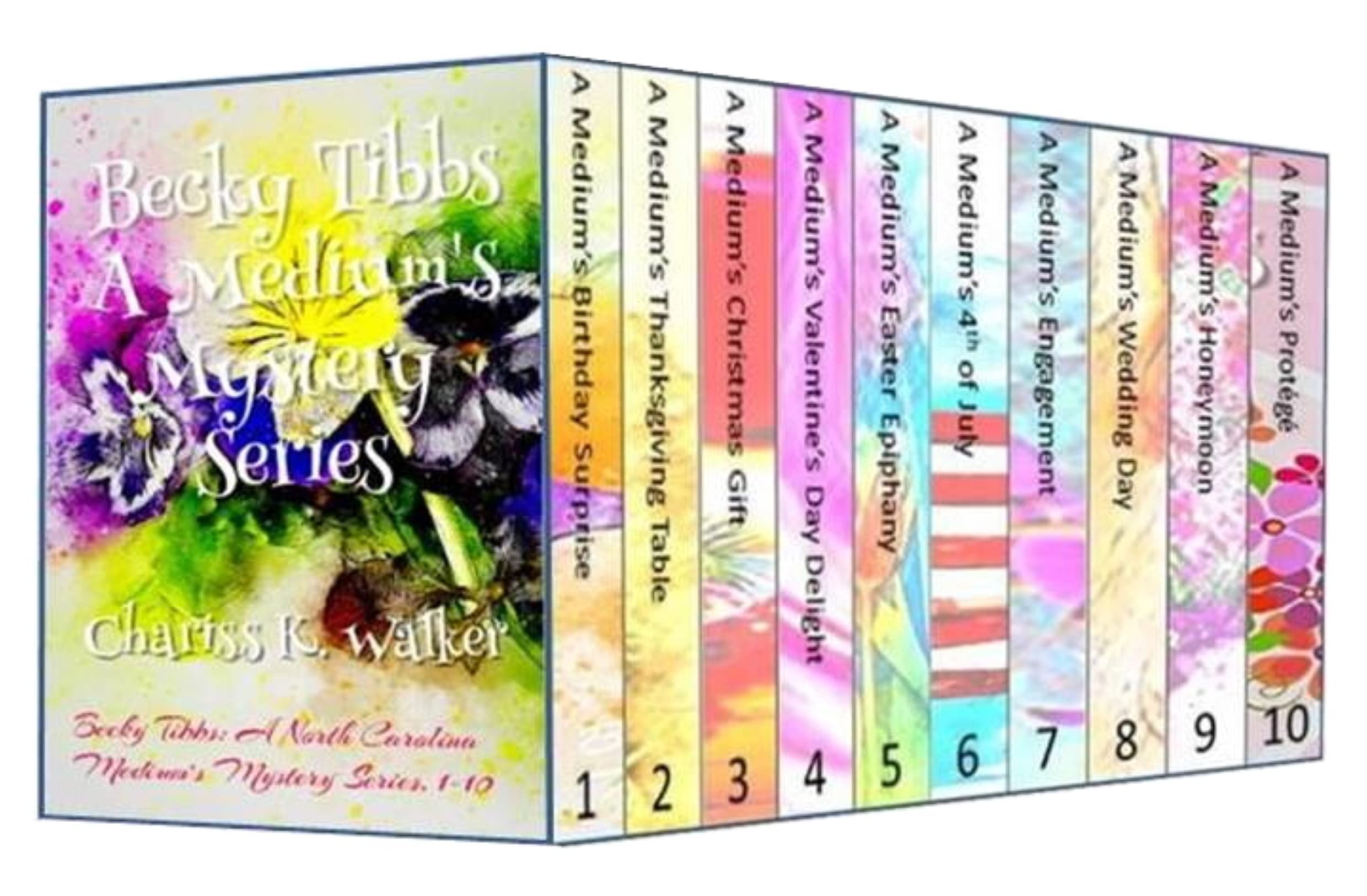 Becky Tibbs: A Medium's Mystery Series, Books 1-10 by Chariss K. Walker ...