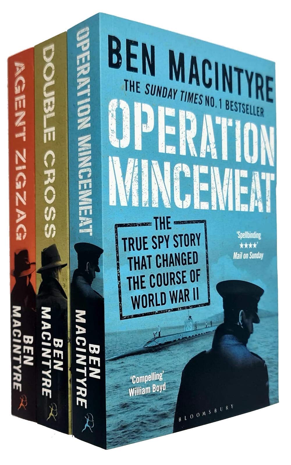 Operation Mincemeat / Double Cross / Agent Zigzag by Ben Macintyre ...