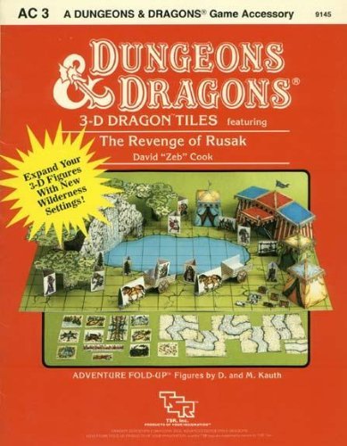 3 D Dragon Tiles: Featuring The Revenge Of Rusak by David Zeb Cook ...