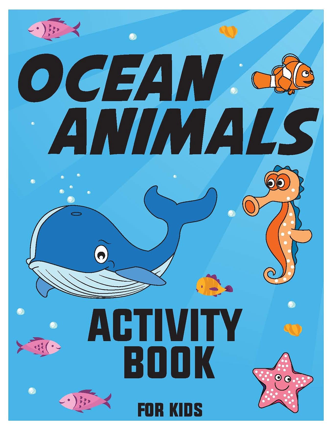 Ocean Animals Art Book for Kids: Benefits of Creating Art for Kids by ...