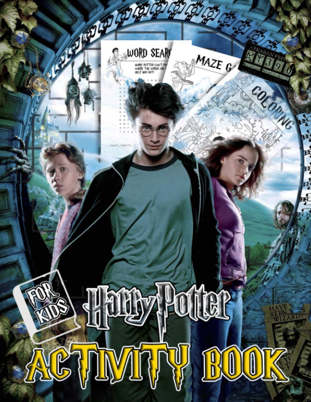 Harry Potter Activity Book: A Nice Activity Book With Lots Of ...