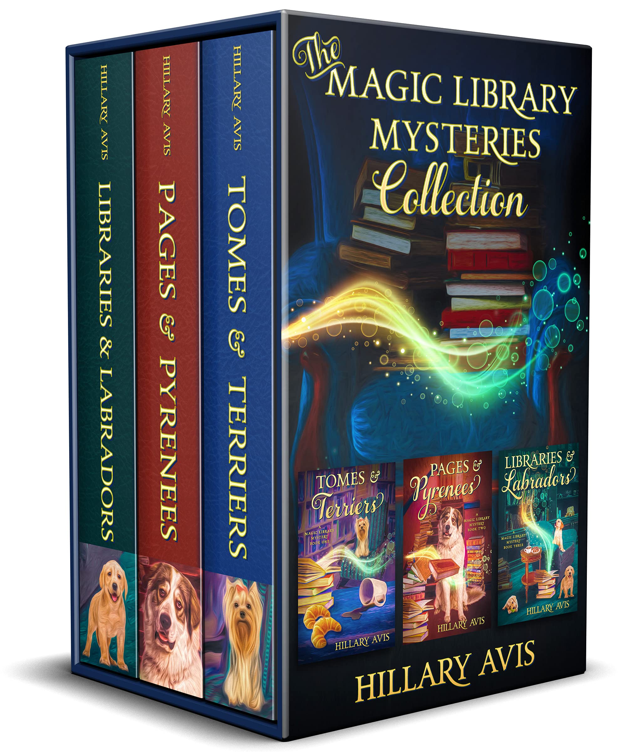 The Magic Library Mysteries Collection: The Complete Series, Books 1-3 ...