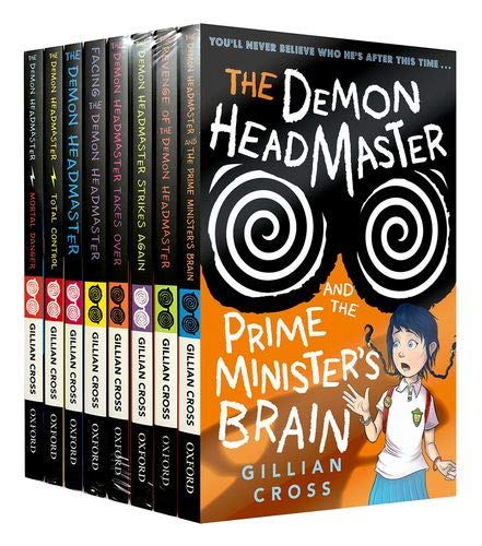 Demon Headmaster Series 8 Books Collection Set by Gillian Cross by ...