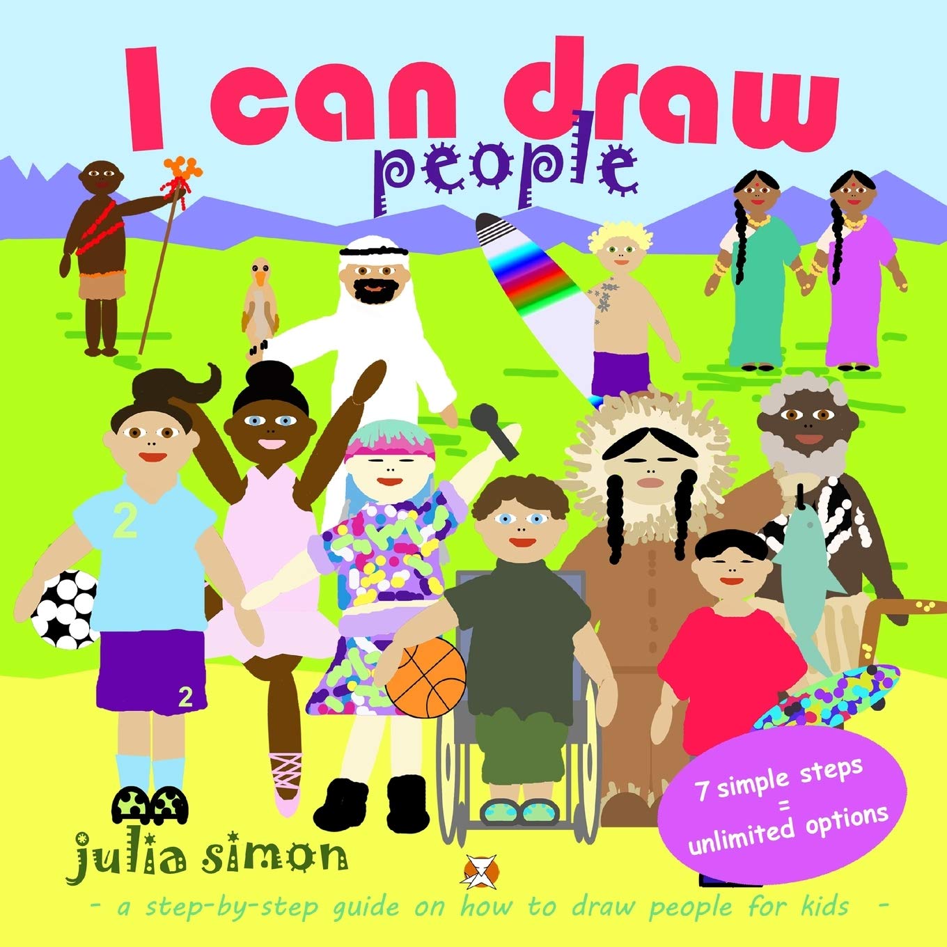 I can draw people: a step-by-step guide on how to draw people for kids ...