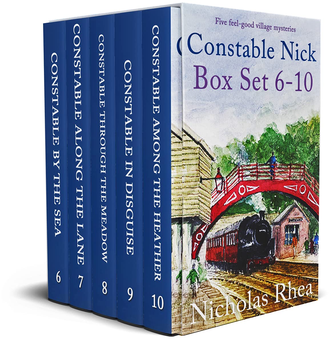 CONSTABLE NICK BOX SET 6-10 five feel-good village cozy mysteries by ...