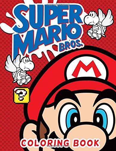 Super Mario Bros Coloring Book: Perfect Gift Super Mario Bros Coloring ...