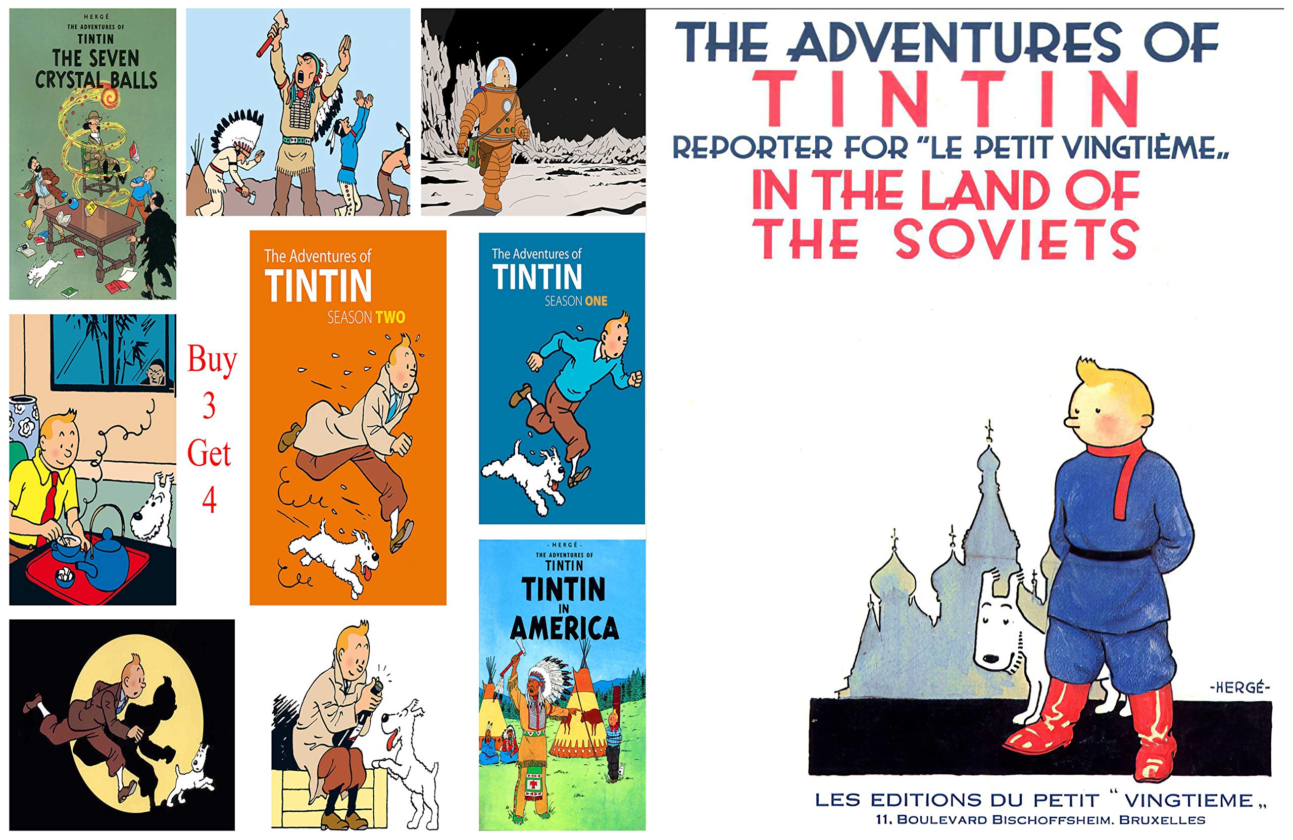 The Adventures of TinTin Full Series : Issue 01 Tintin in the Land of ...