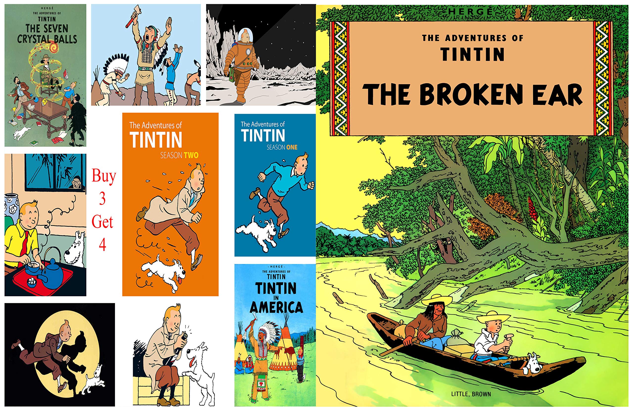 The Adventures of TinTin Full Series : Issue 6-THE BROKEN EAR by Hamid ...