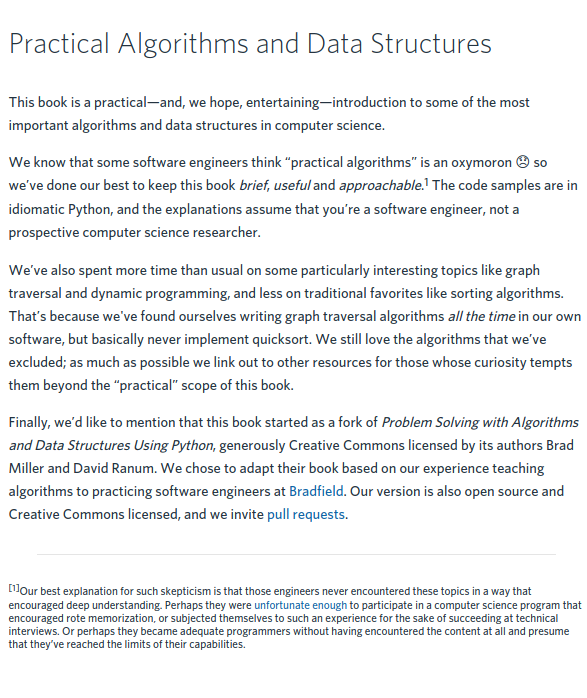 Practical Algorithms and Data Structures by Bradfield CS | Goodreads