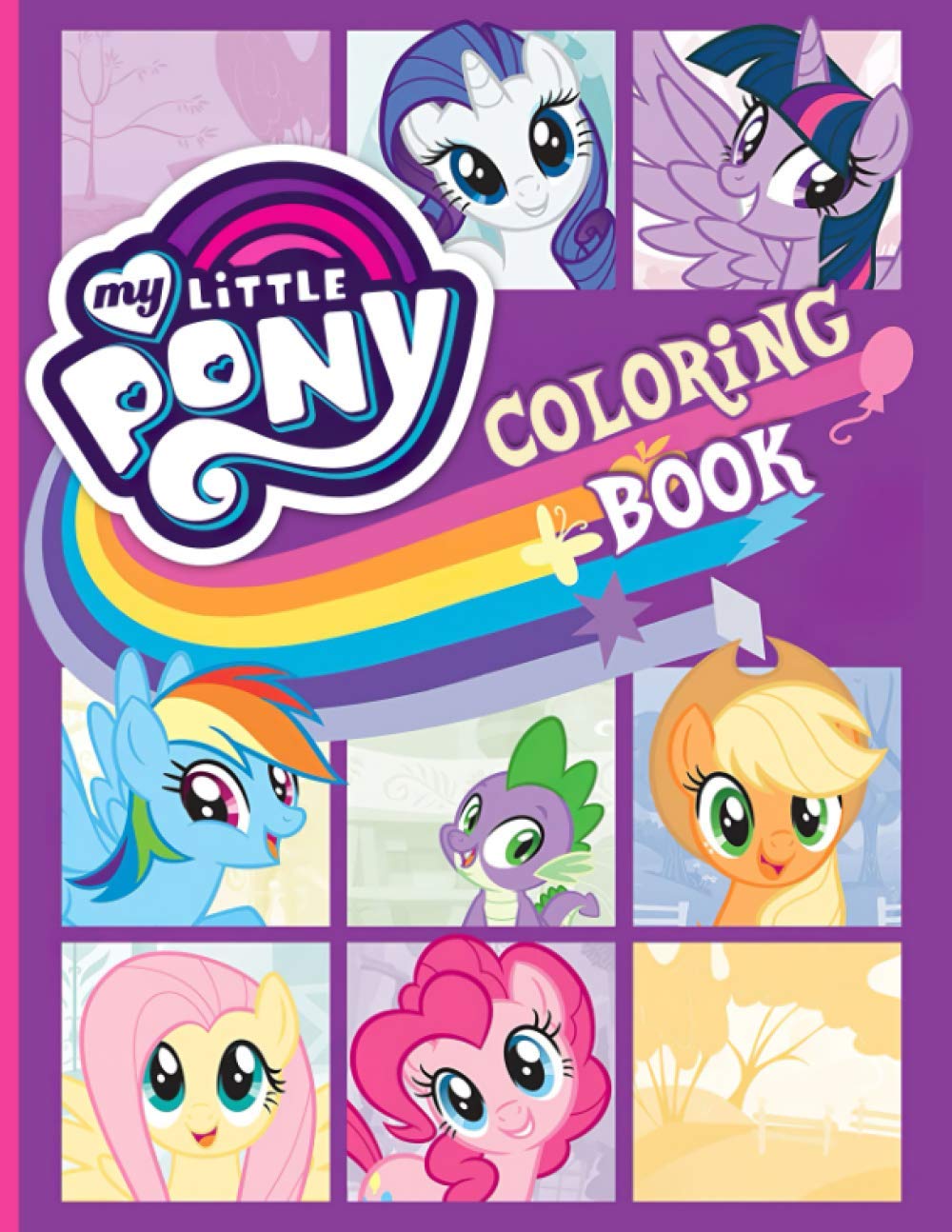 My Little Pony Coloring Book: Color Wonder Relaxation My Little Pony ...