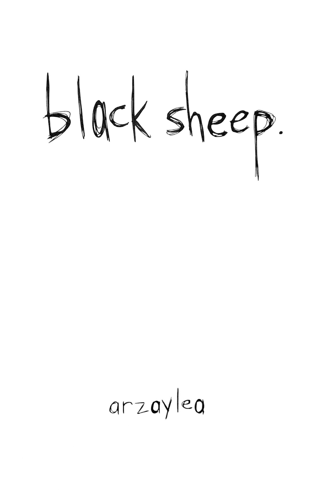 Black Sheep by Arzaylea | Goodreads