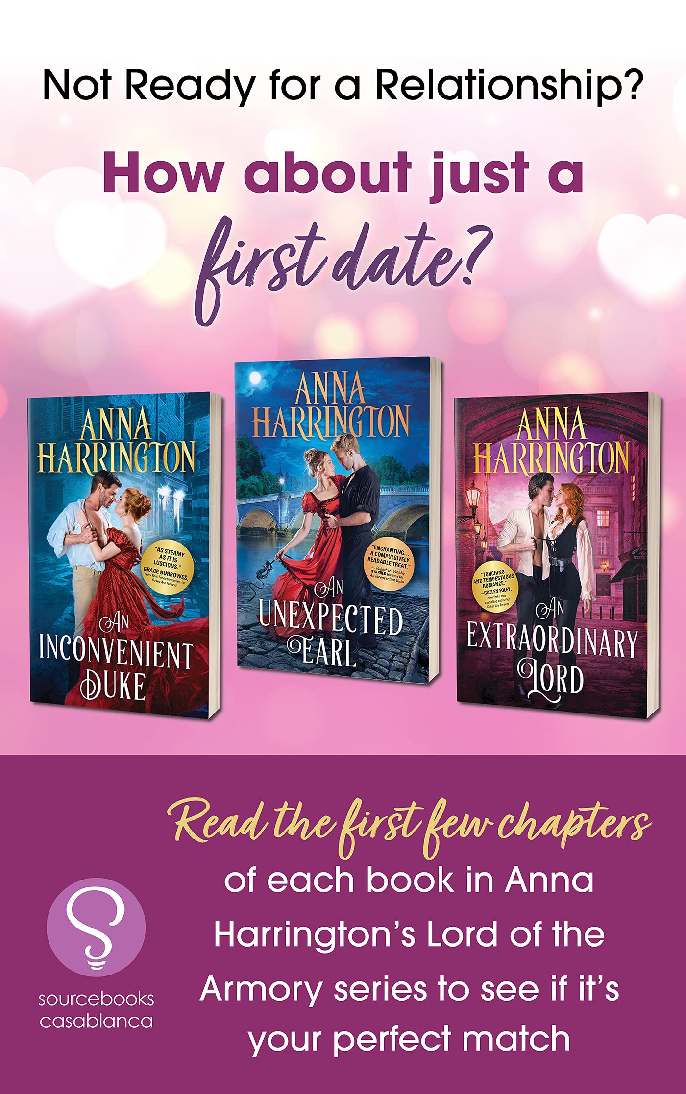 First Dates with Anna Harrington: A Three-Book Sampler by Anna ...