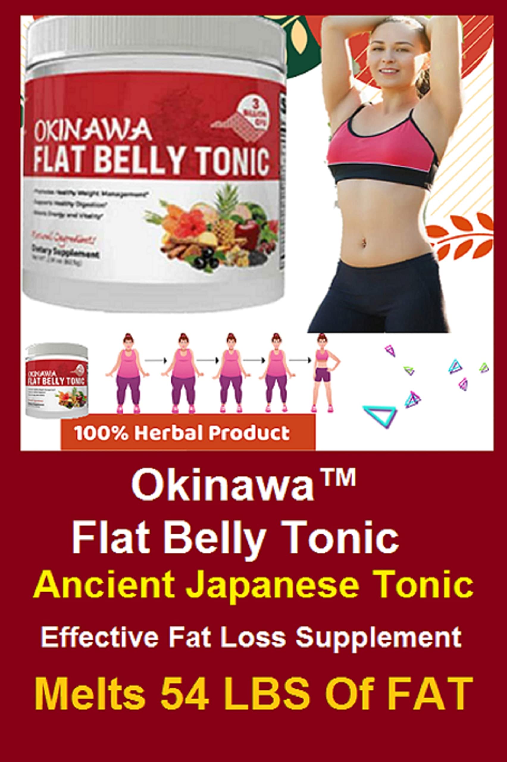 Okinawa™ Flat Belly Tonic - Ancient Japanese Tonic Melts 54 LBS Of Fat : Effective Fat Loss ...